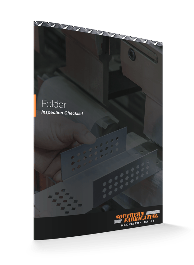 Folder Inspection Checklist | Southern Fabricating Machinery Sales