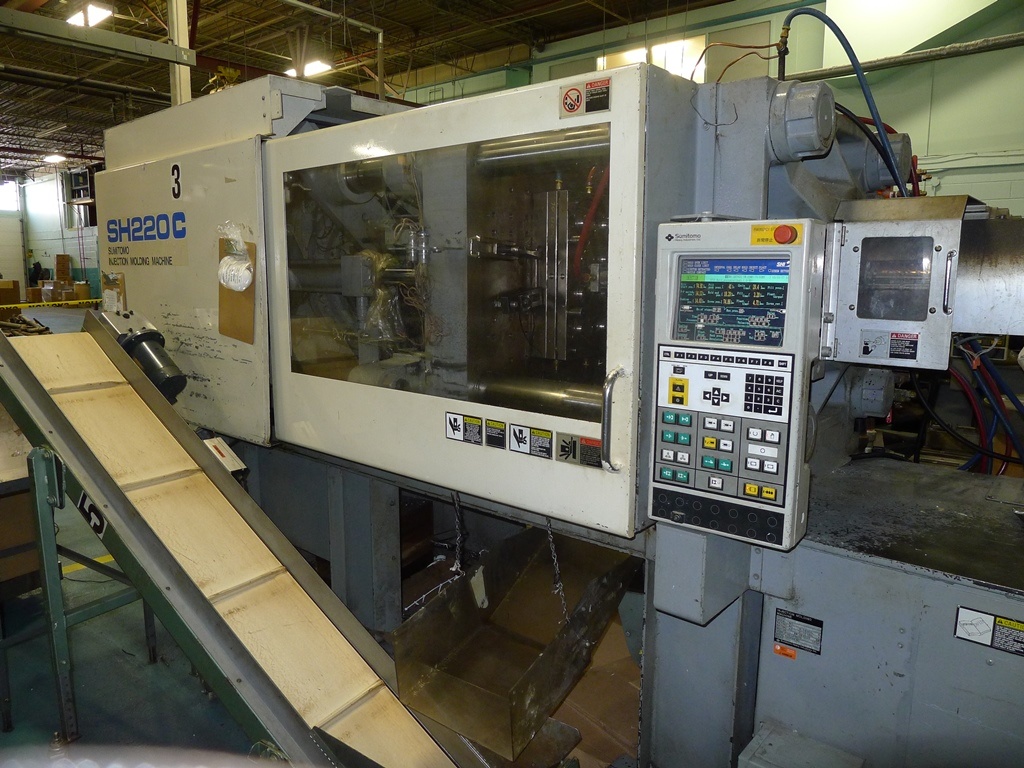 1998 Sumitomo SH220-C Injection Molding System (#1371)