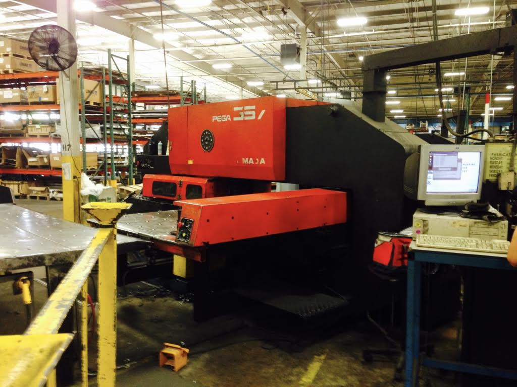 1992 Amada Apelio Pega 357 Turret Punch (#1512)