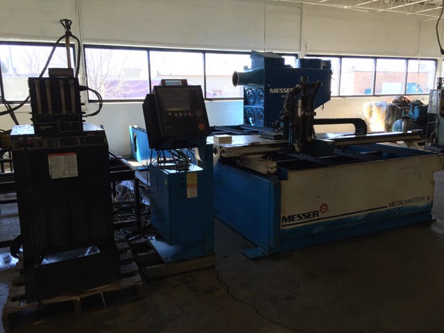 2001 Messer-MG Metalmaster III Plasma System (#1597)