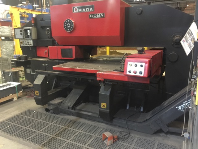 1987 Amada Coma 555 50 Ton CNC Turret Punching System (#1599)