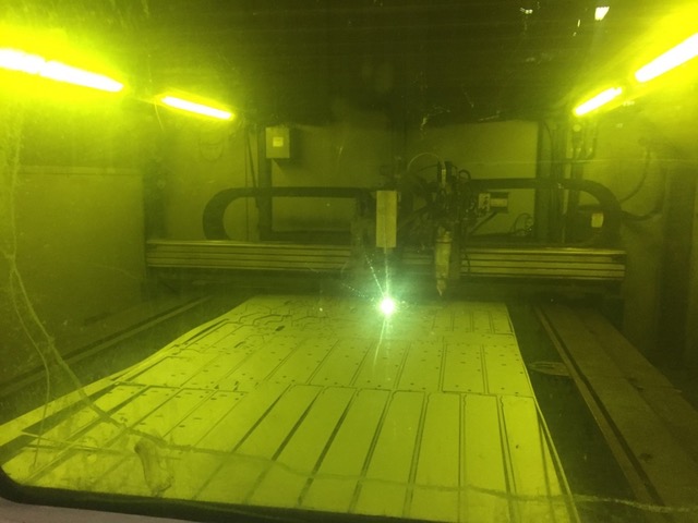 2011 Messer MG Fiber Laser/Plasma Cutting System (#1778)
