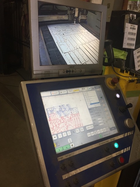 2011 Messer MG Fiber Laser/Plasma Cutting System (#1778)