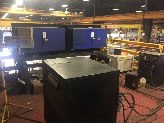 2011 Messer MG Fiber Laser/Plasma Cutting System (#1778)