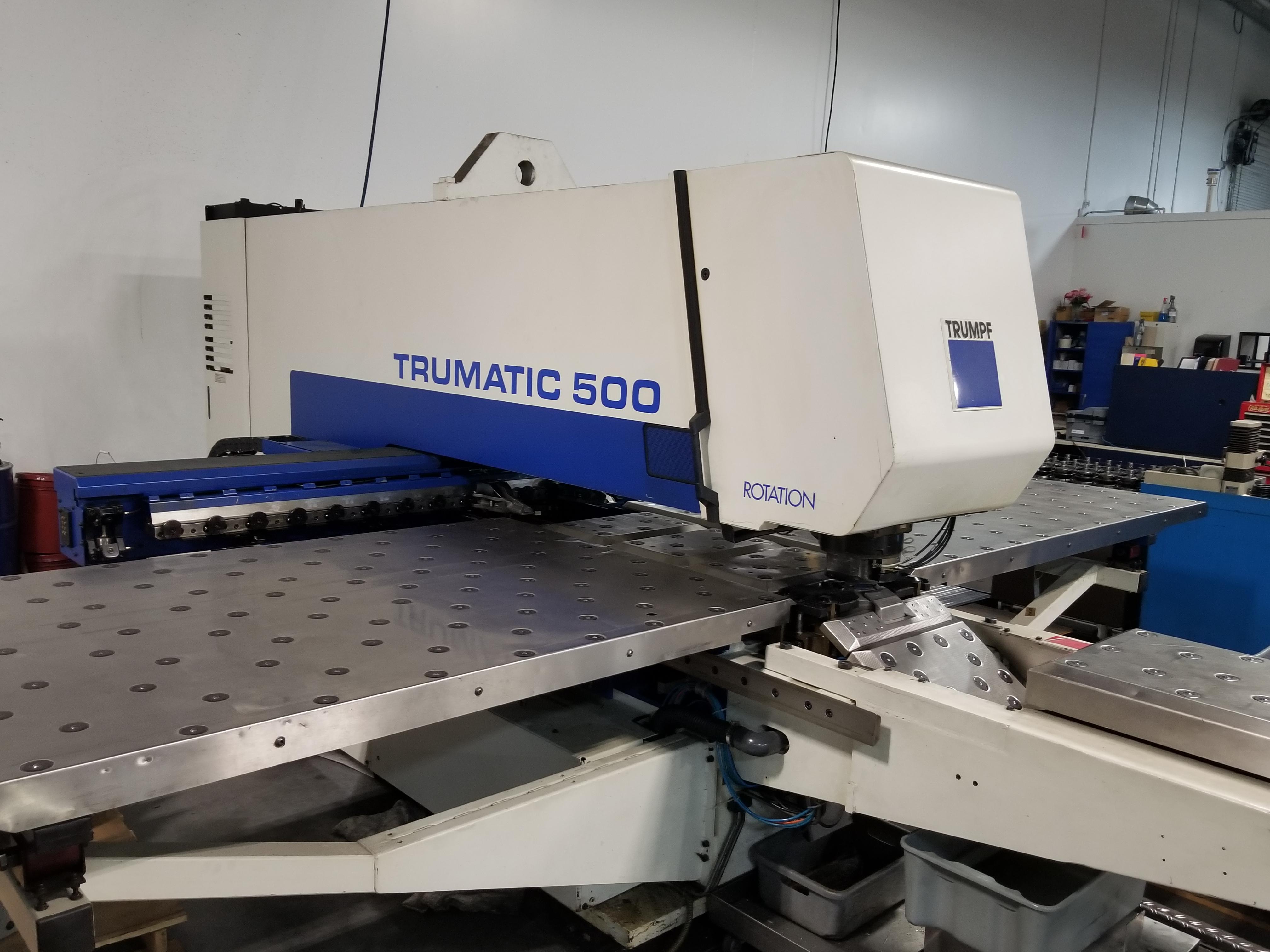 1999 Trumpf TC-500 CNC 25 Ton Punching System (#1912)
