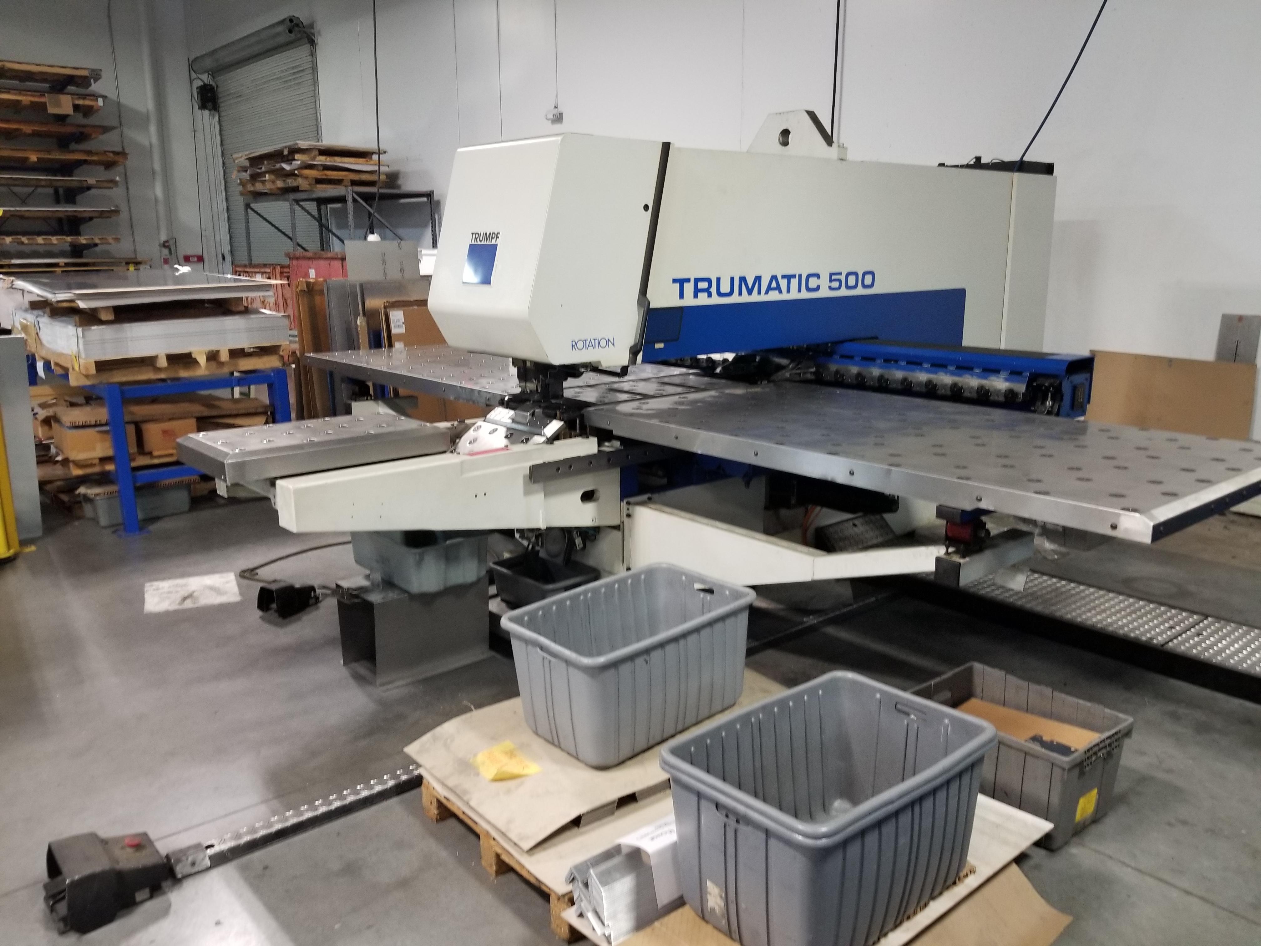 1999 Trumpf TC-500 CNC 25 Ton Punching System (#1912)