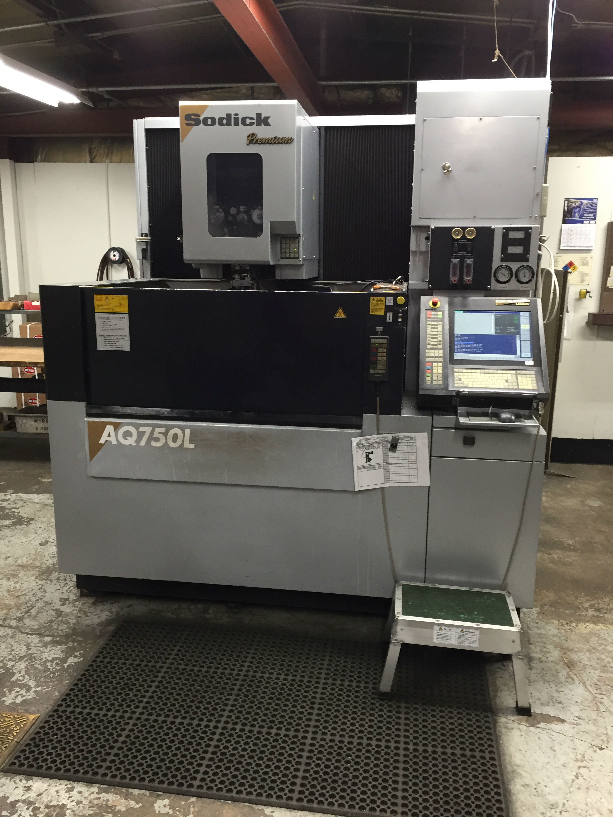 2005 Sodick Model AQ750L Wire EDM (#1931)