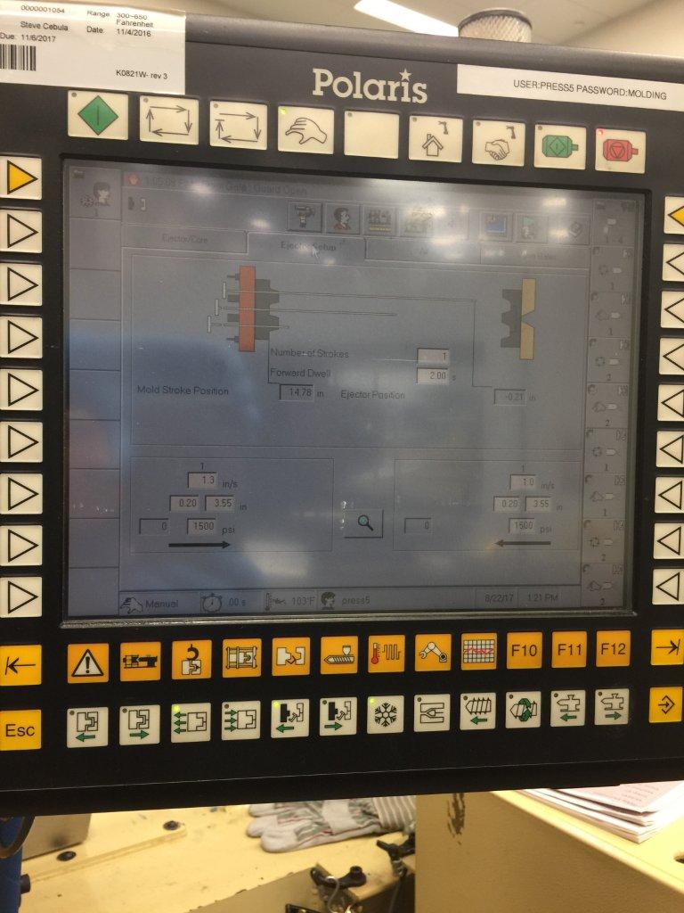 2004 Husky Hylectric H120 Injection Molding Machine (#2007)