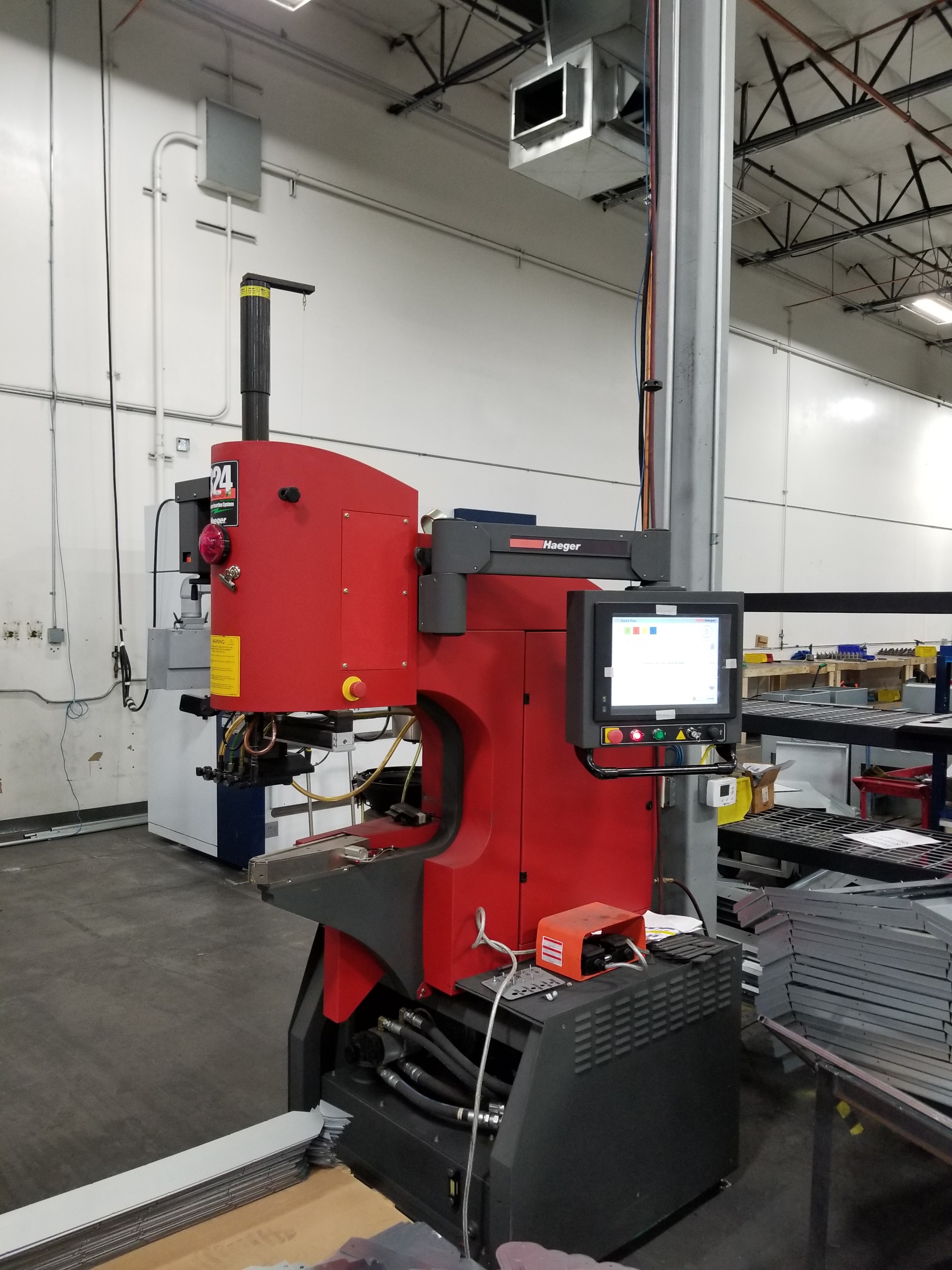 2016 Haeger 824 One Touch 4E Insertion Press (#3260)