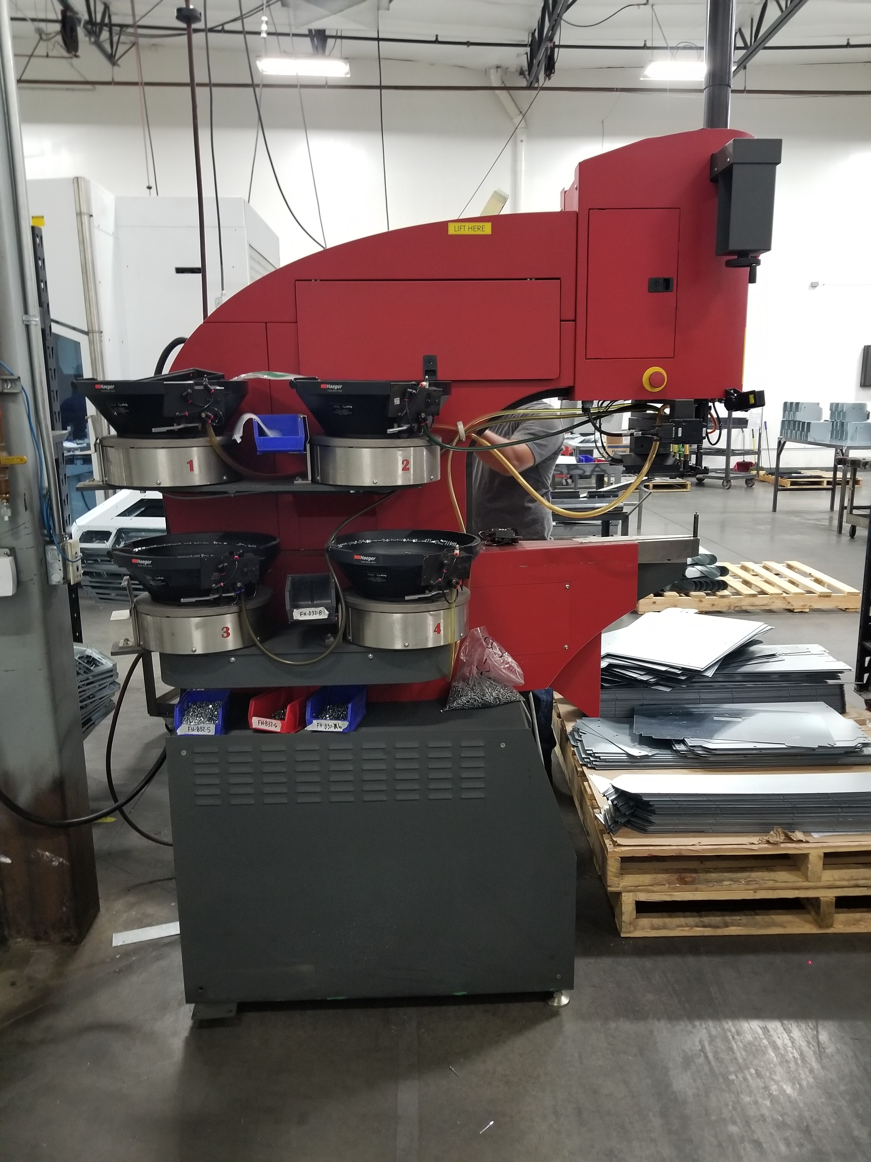 2016 Haeger 824 One Touch 4E Insertion Press (#3260)