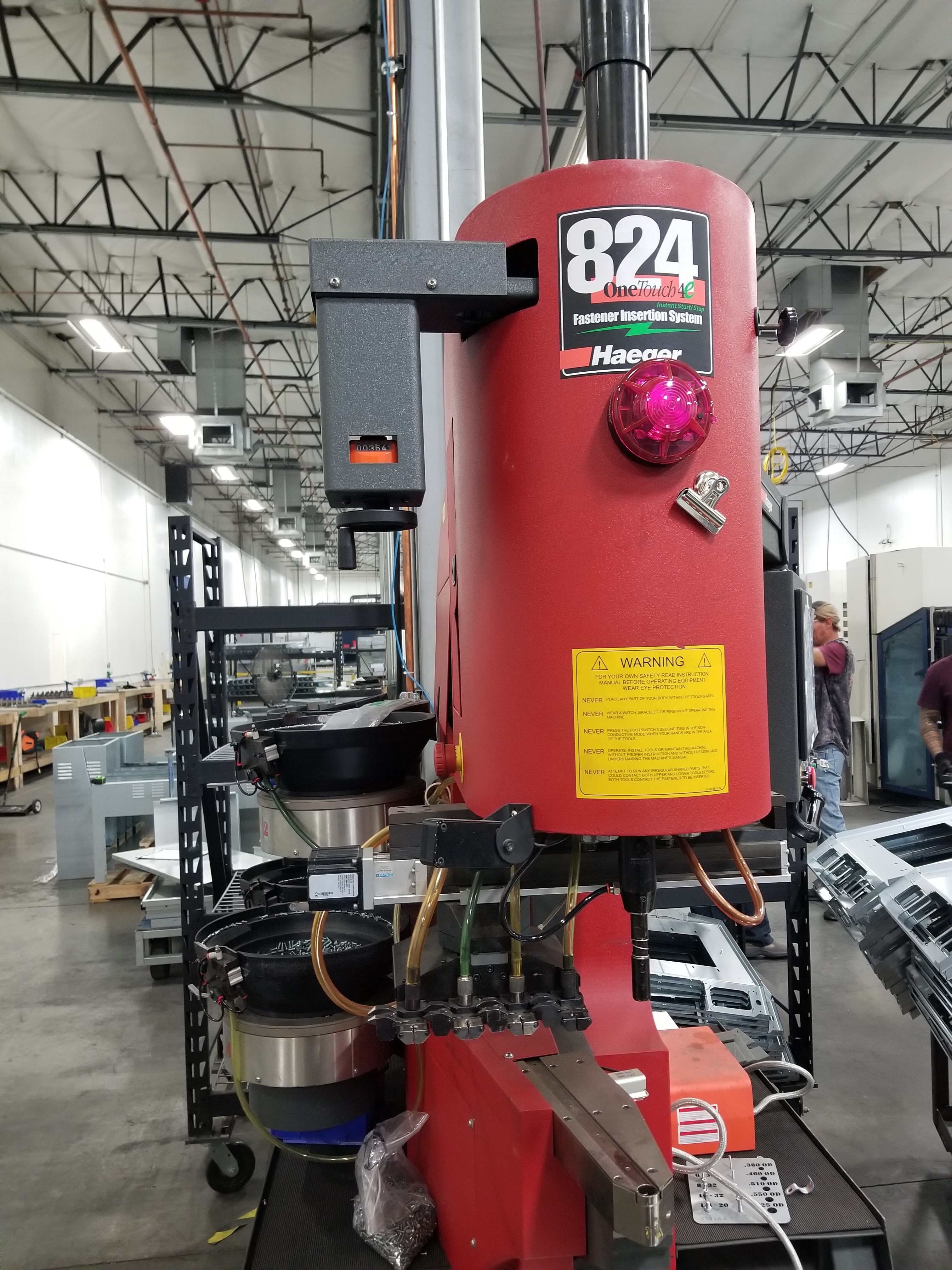 2016 Haeger 824 One Touch 4E Insertion Press (#3260)