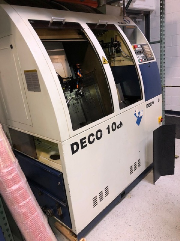 Tornos Deco 10A PNC Automatic Swiss Screw Machine (#3445)
