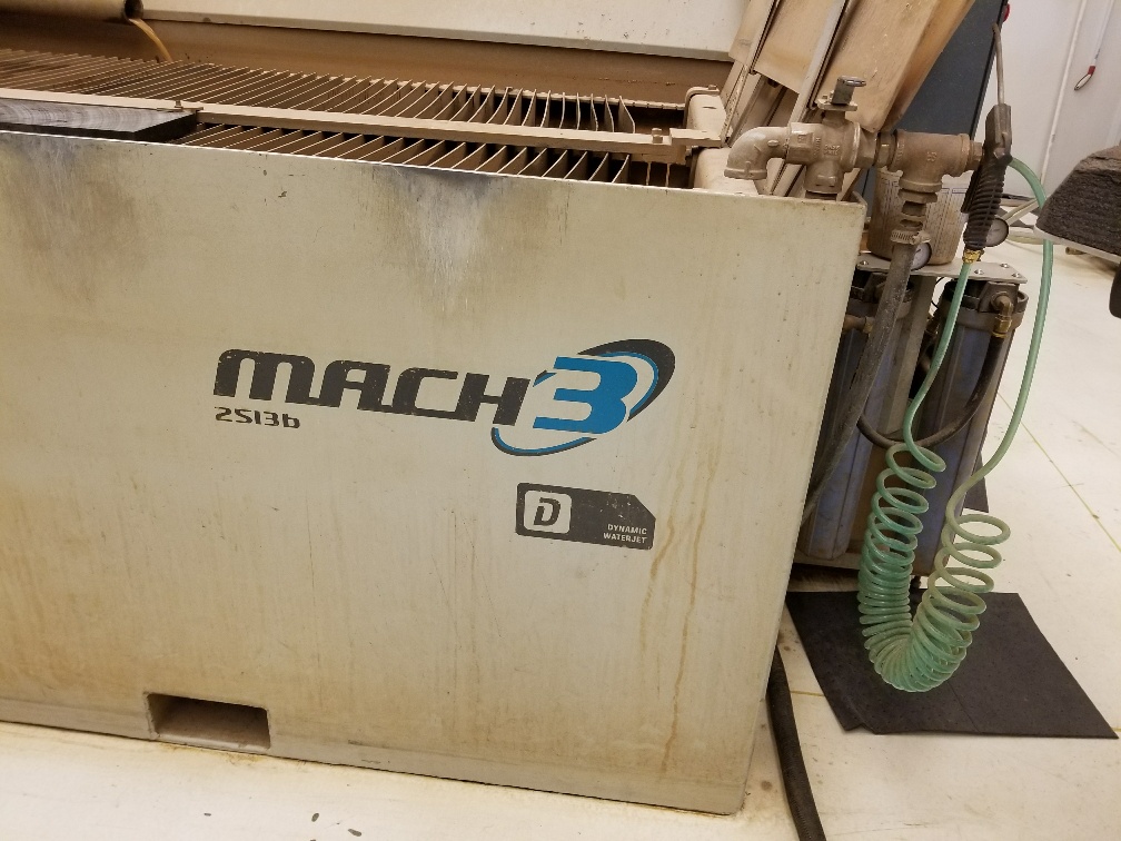 2015 Flow Mach 3 2513B Waterjet Cutting System (#3455)