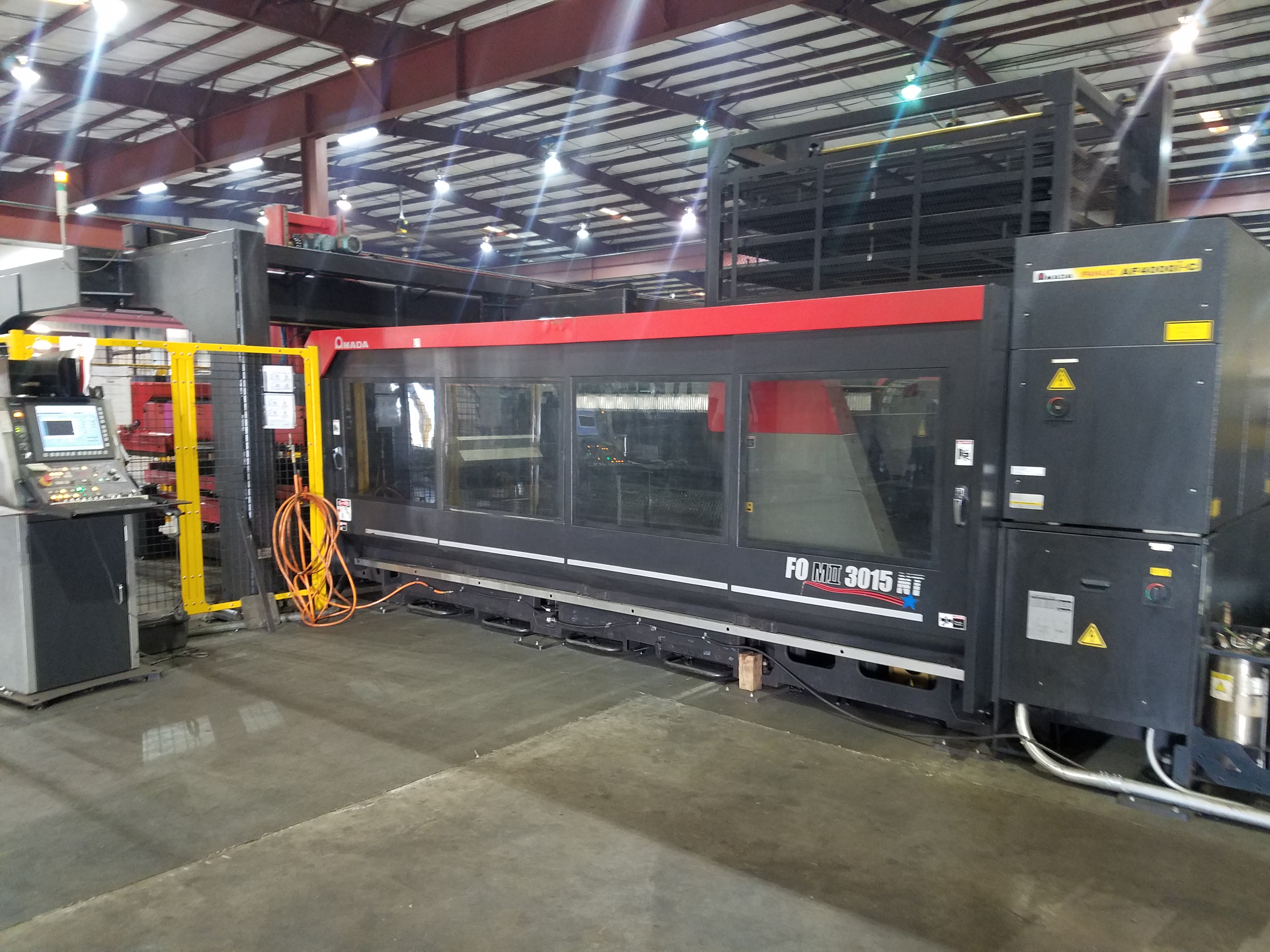 2013 Amada FOM23015NT Laser Cutting System (#3480)