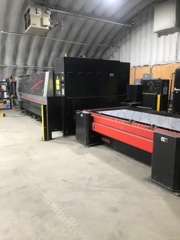 2017 Amada Ensis 3015 AJ Fiber Laser Cutting System (#3548)