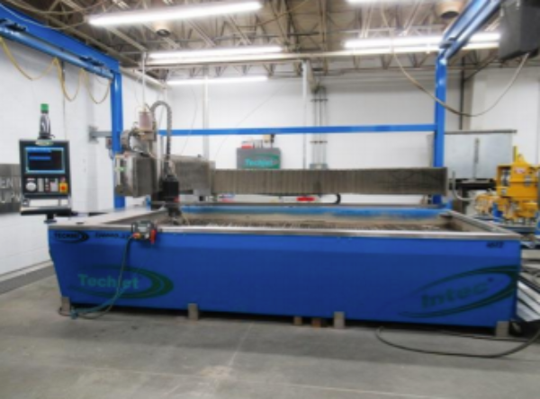 2009 Techni TJ4000-X2(PAC) i612 Waterjet Cutting System (#3569)