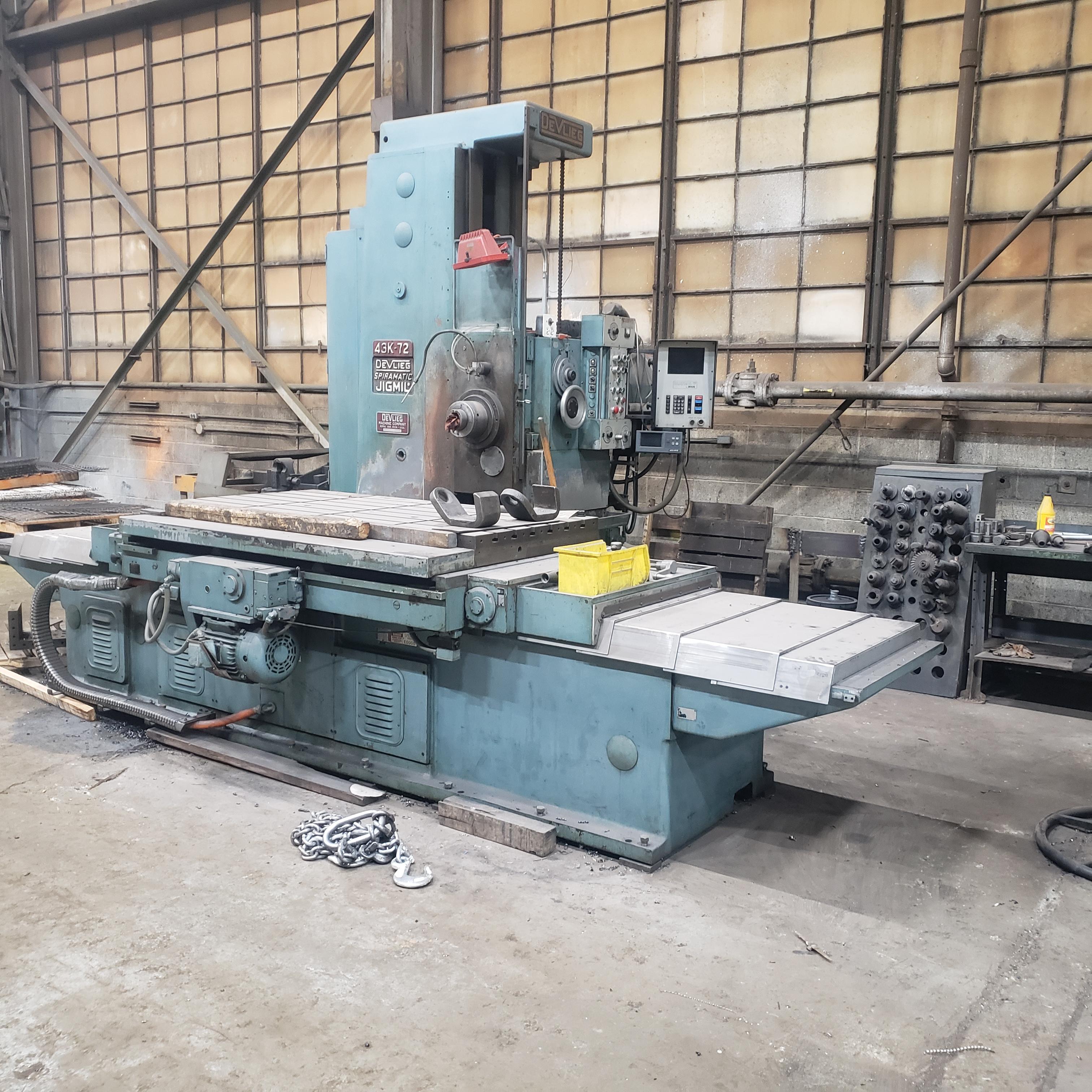 Devlieg 43K-72 4" Horizontal Boring Mill (#3603)