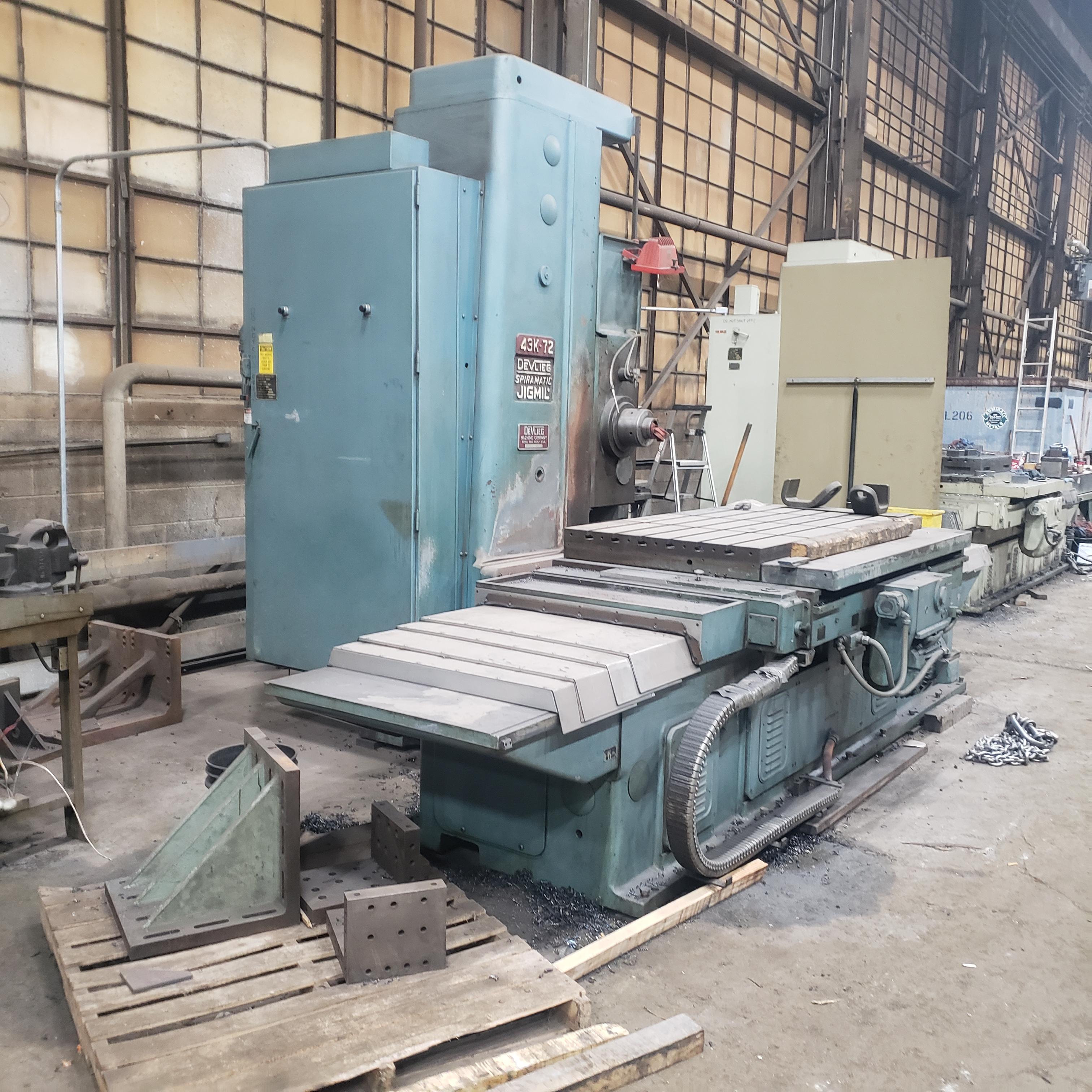 Devlieg 43K-72 4" Horizontal Boring Mill (#3603)