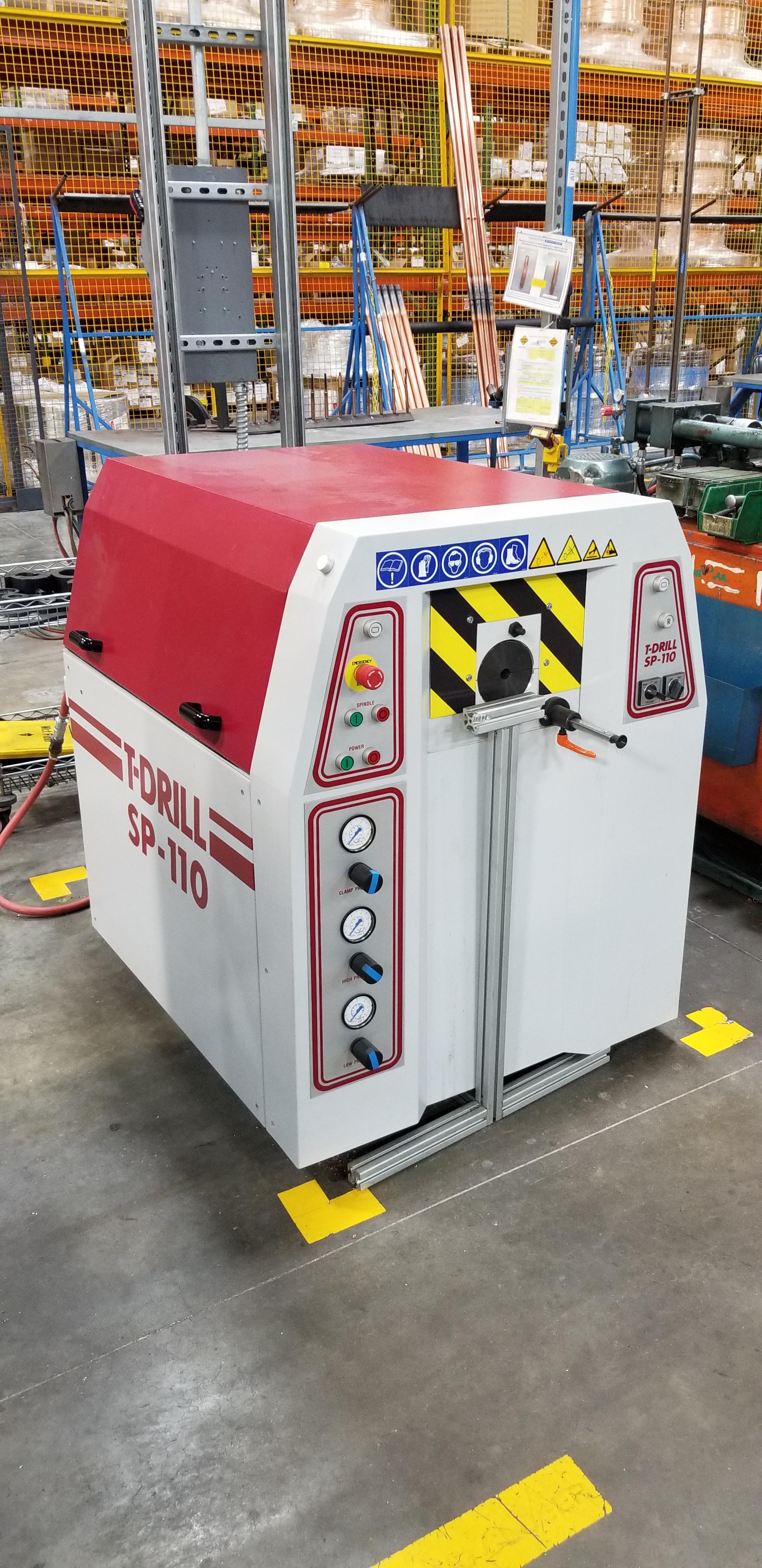 2018 T-DRILL SP-110 Tube End Spinning Machine (#3650)