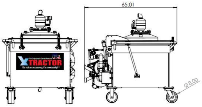 VacBox 4400 Waterjet Garnet Removal System (#3677)