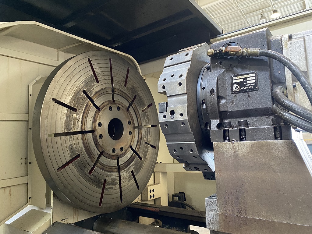 2007 Hwacheon Mega T130 Big Bore Heavy Duty CNC Lathe (#3844)