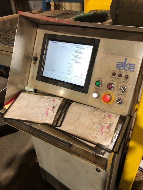 2012 AKS 8’ X 12’ Hi Definition Sheet/Tube 5-Axis Plasma Cutting System ...