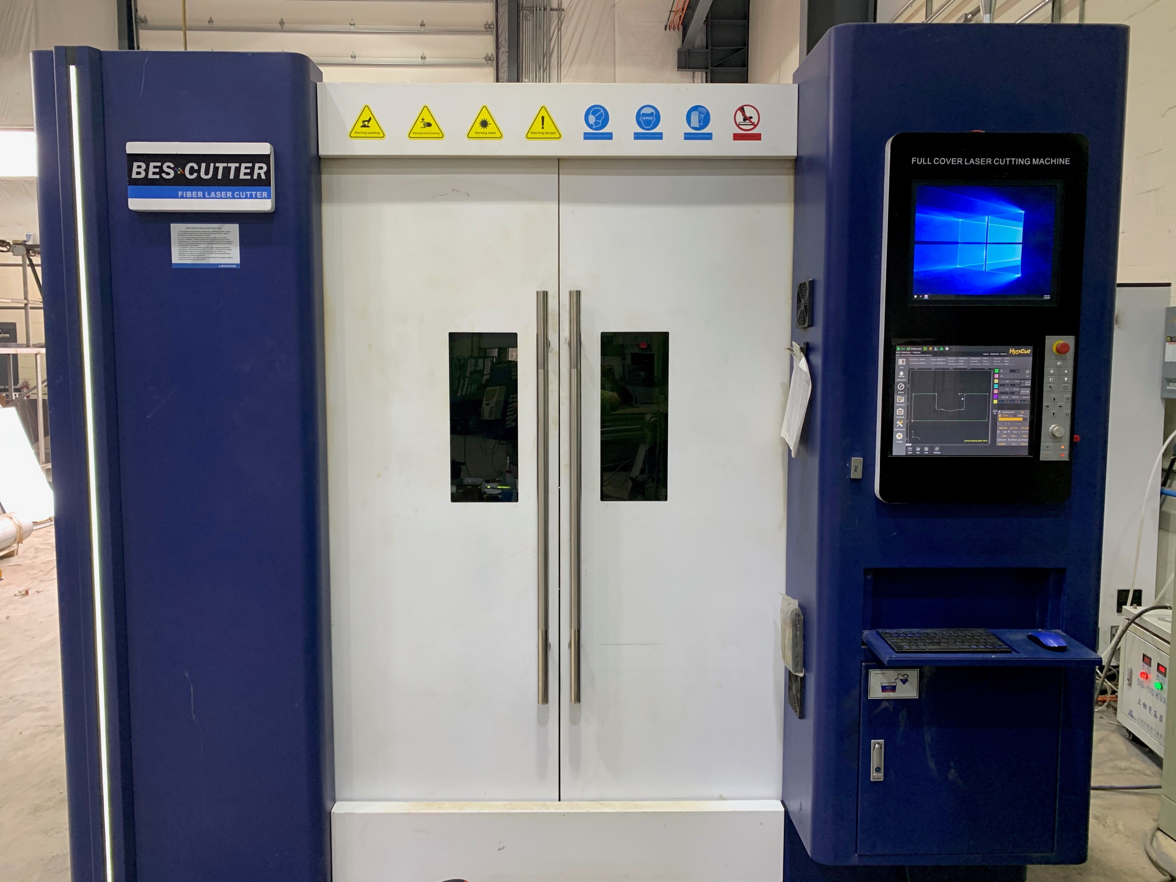 2019 Bescutter Titan 8000 IPG Laser Cutting System (#4026)