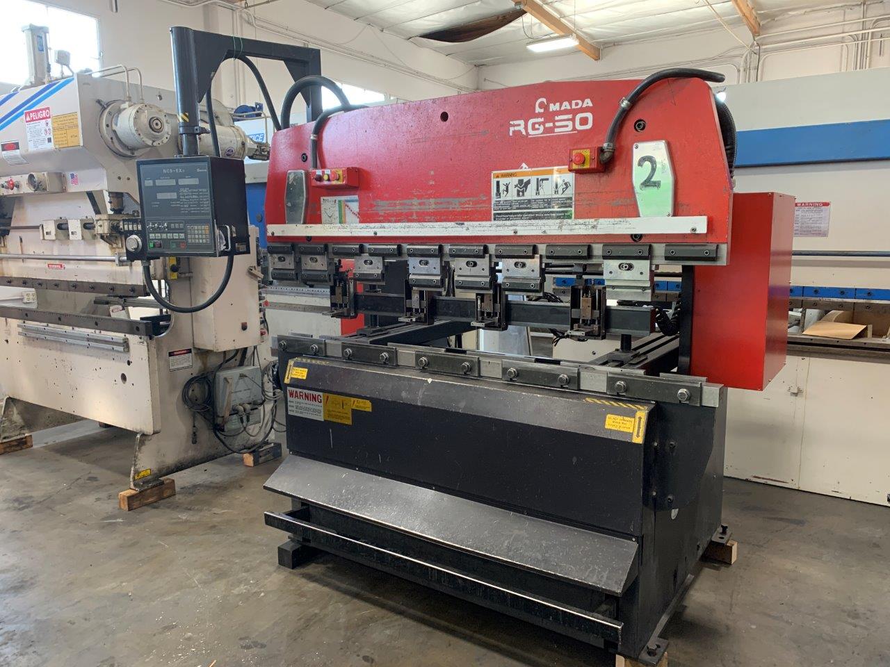 1997 Amada RG-50 Up-Acting Press Brake (#4028)