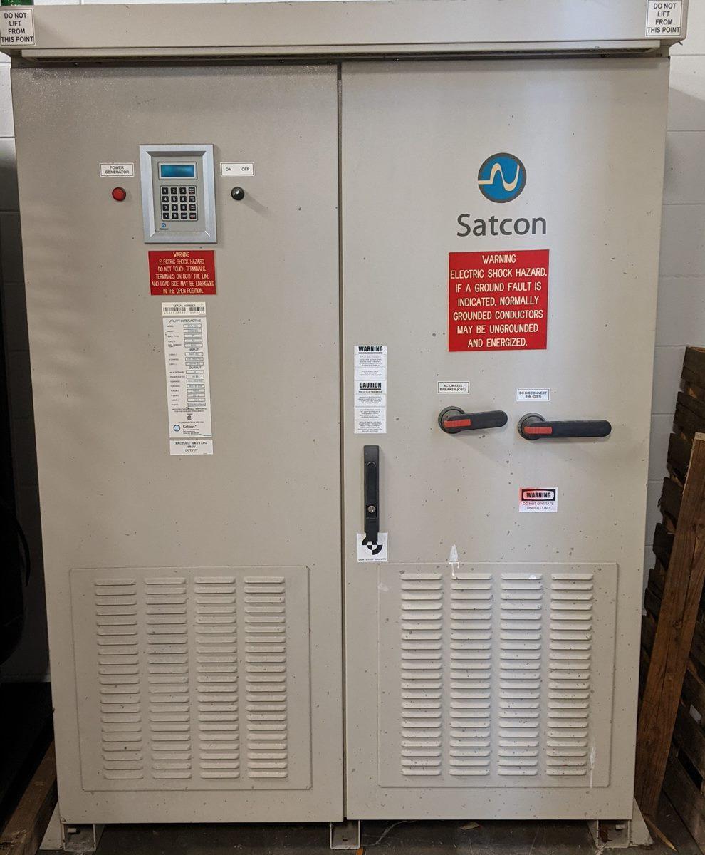 Satcon PVS-100 100KW DC/AC Solar Power Inverter (#4072)