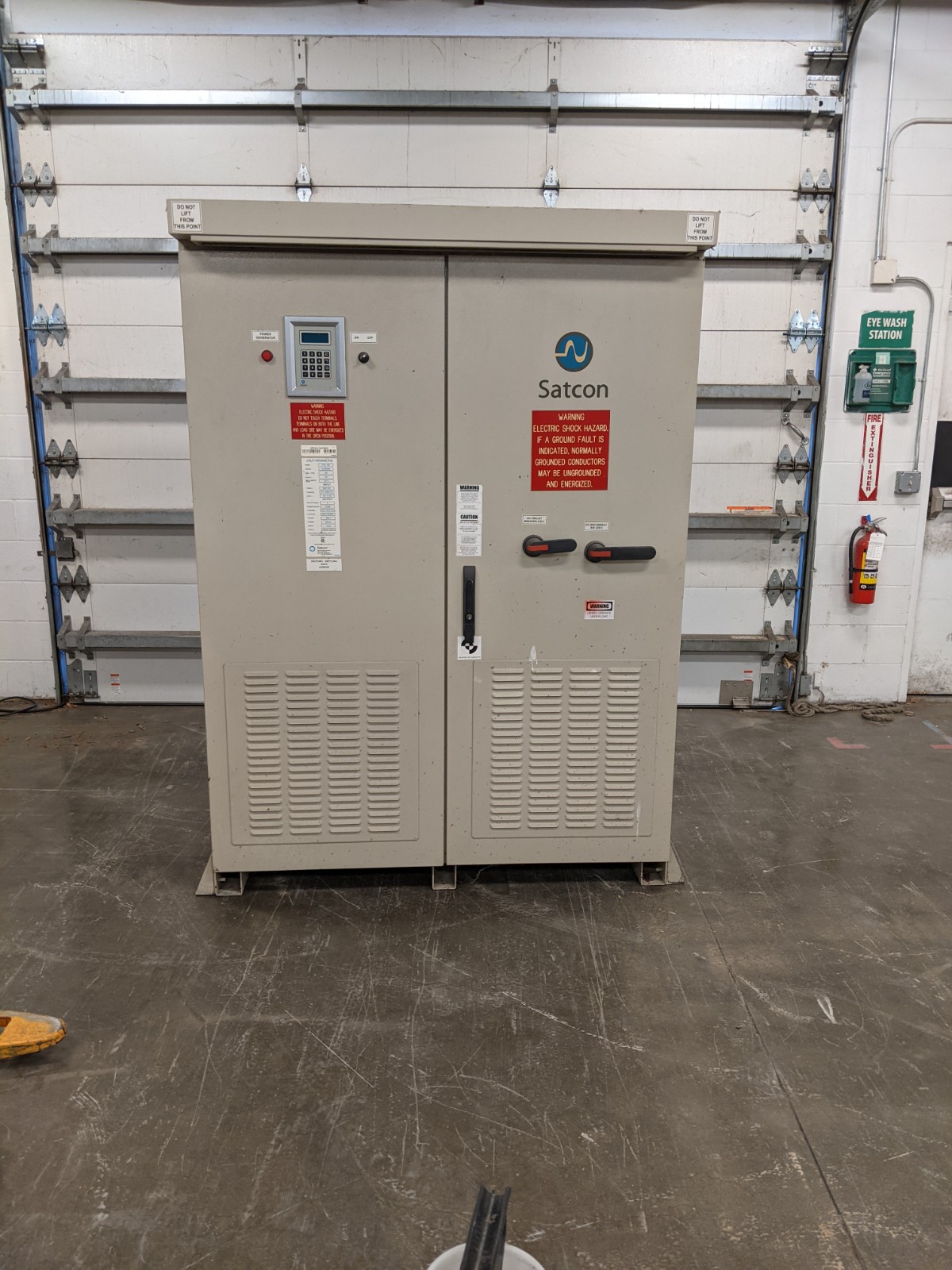 Satcon PVS-100 100KW DC/AC Solar Power Inverter (#4072)