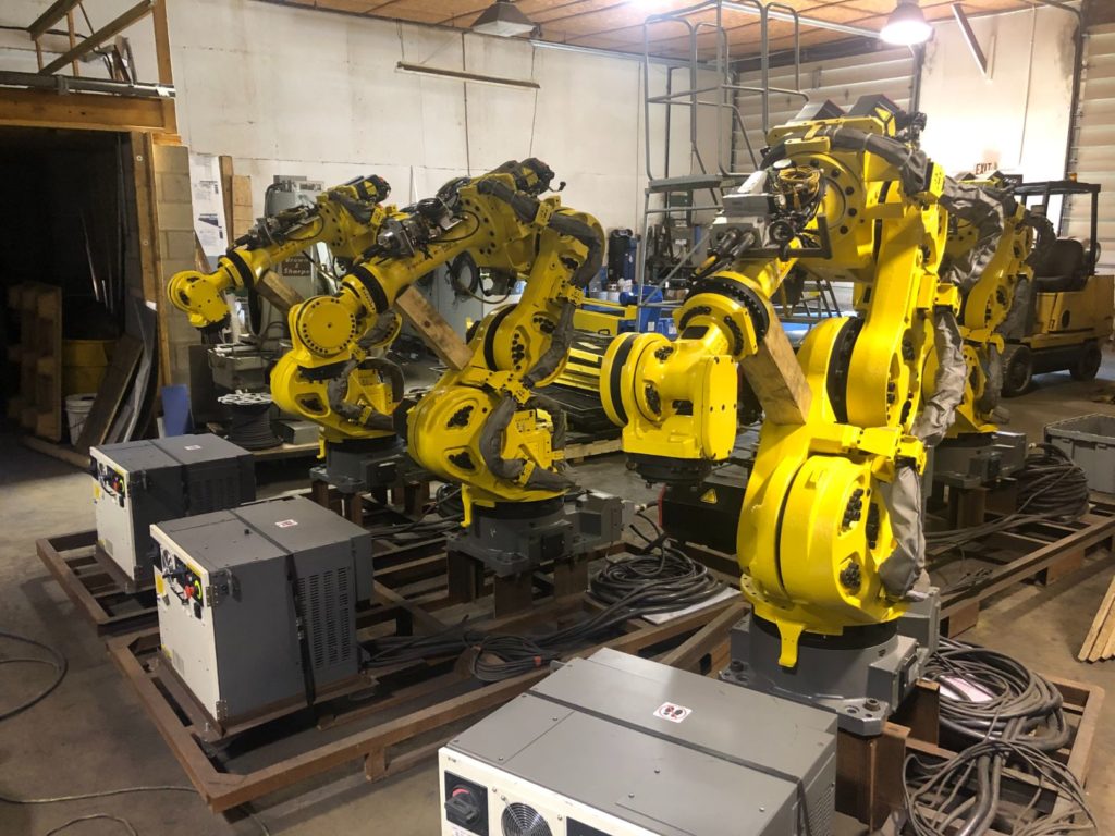2018 Fanuc America 7-Axis Robotic System w/ Controls and Conveyor (#4079)