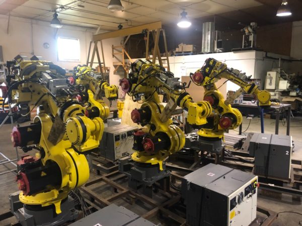 2018 Fanuc America 7-Axis Robotic System w/ Controls and Conveyor (#4079)