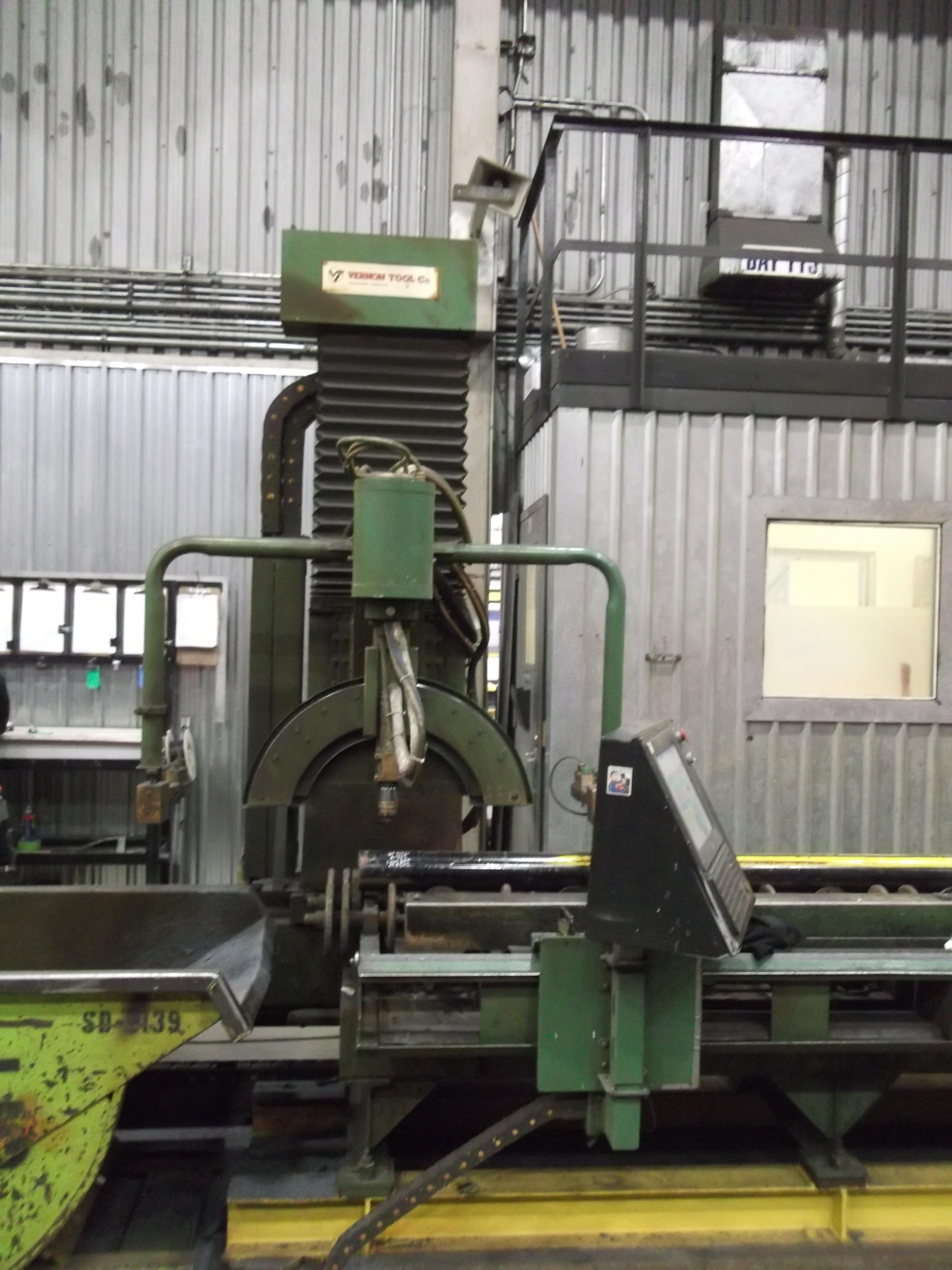 2010 Vernon 0224 MPM Plasma Pipe Cutting and Profile Machine (#4144)