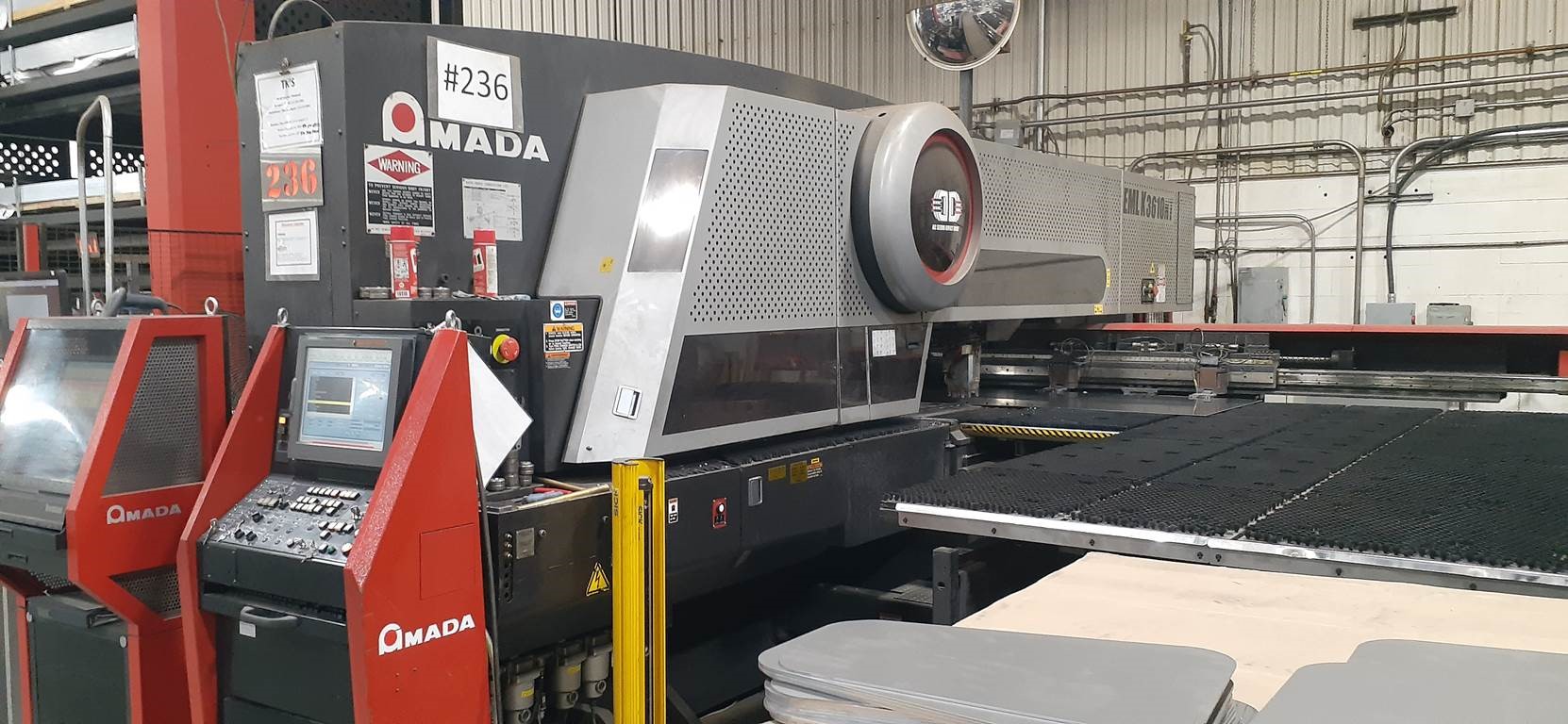 2011 Amada EMLK3610NT Combo Laser CNC Turret Punch (#4197)
