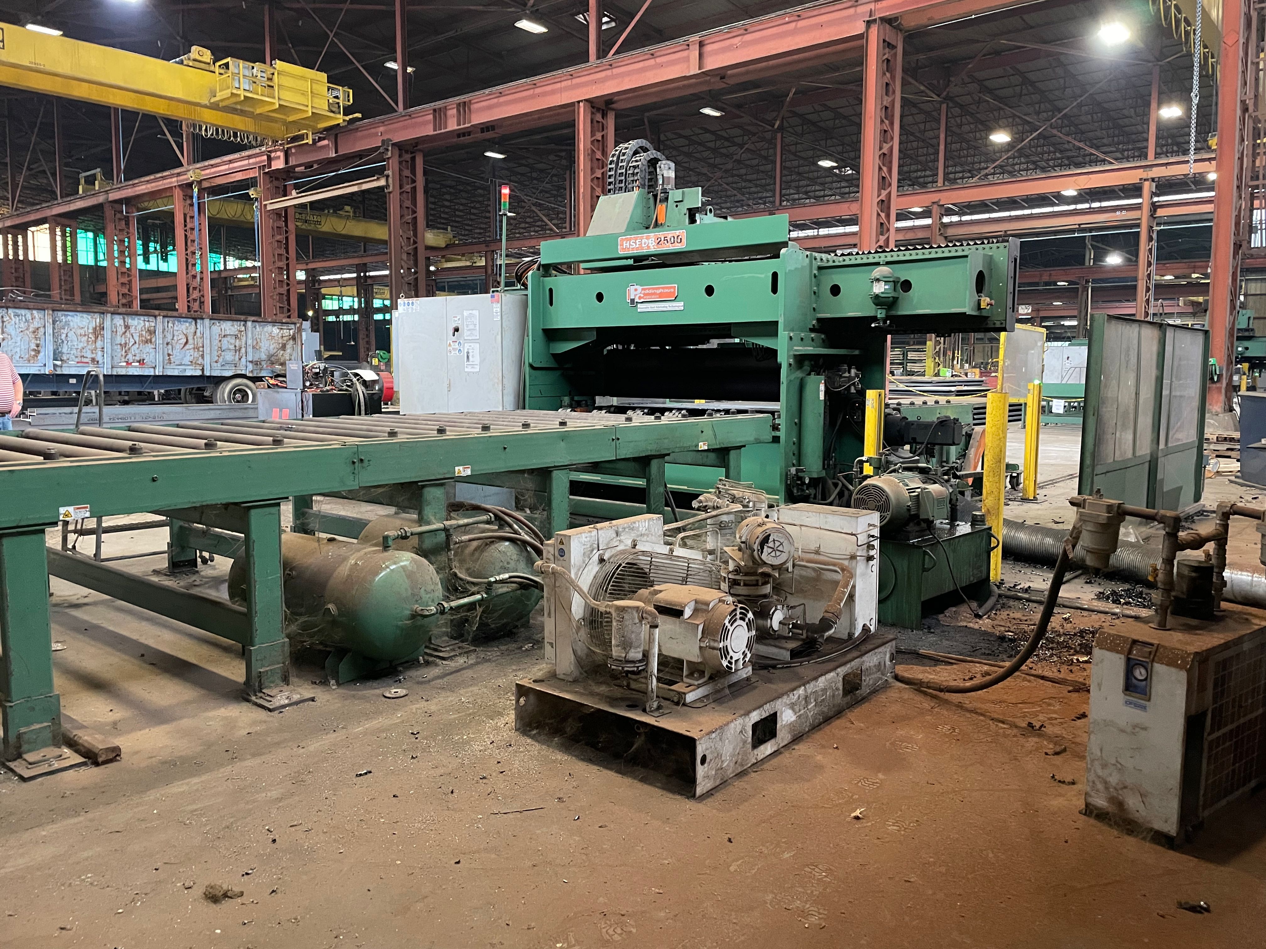 2012 Peddinghaus HSFDB 2500 Plate Processor (#4245)