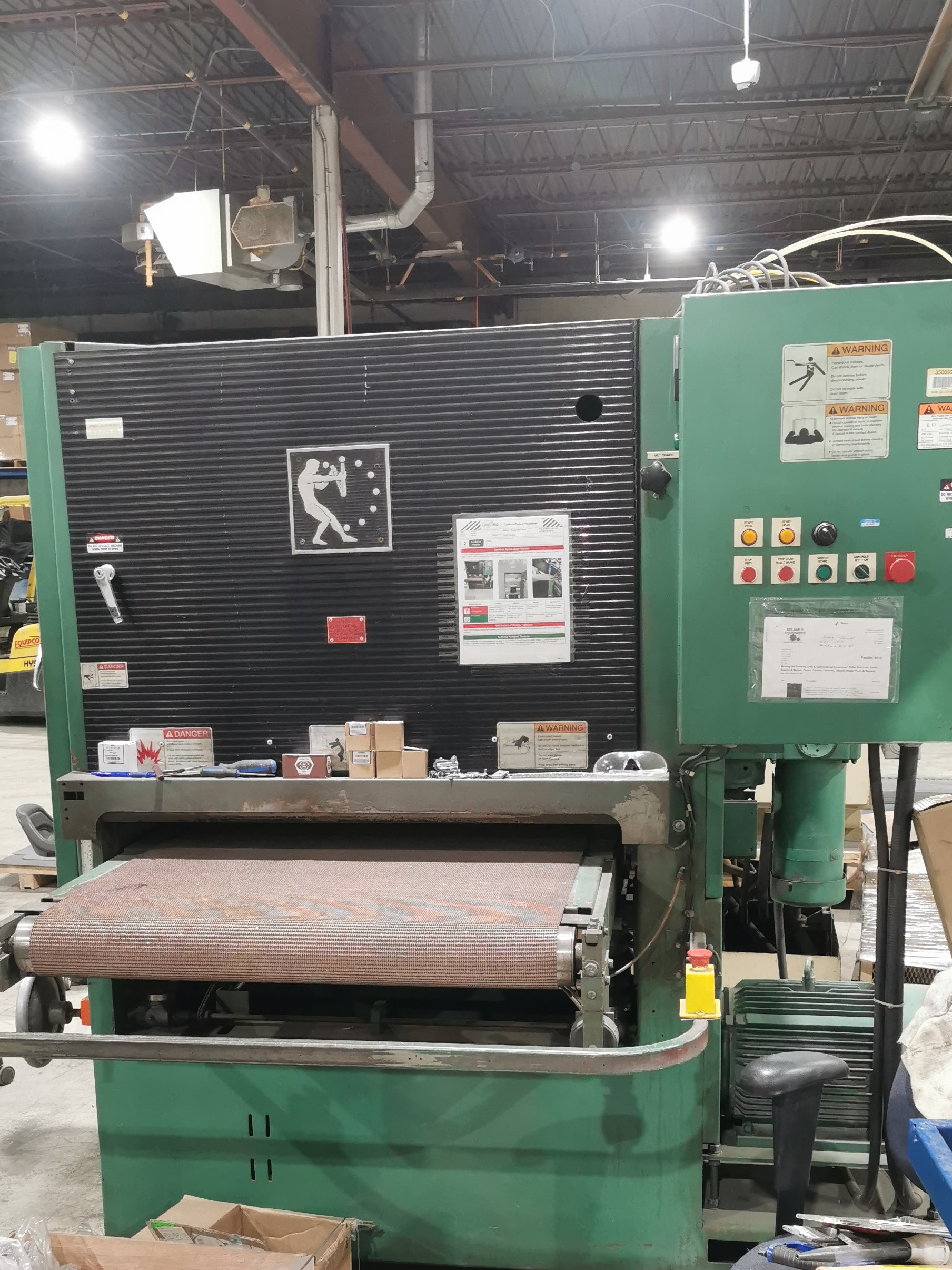 Timesaver 137-1HP/75 Deburring Machine(#4252)