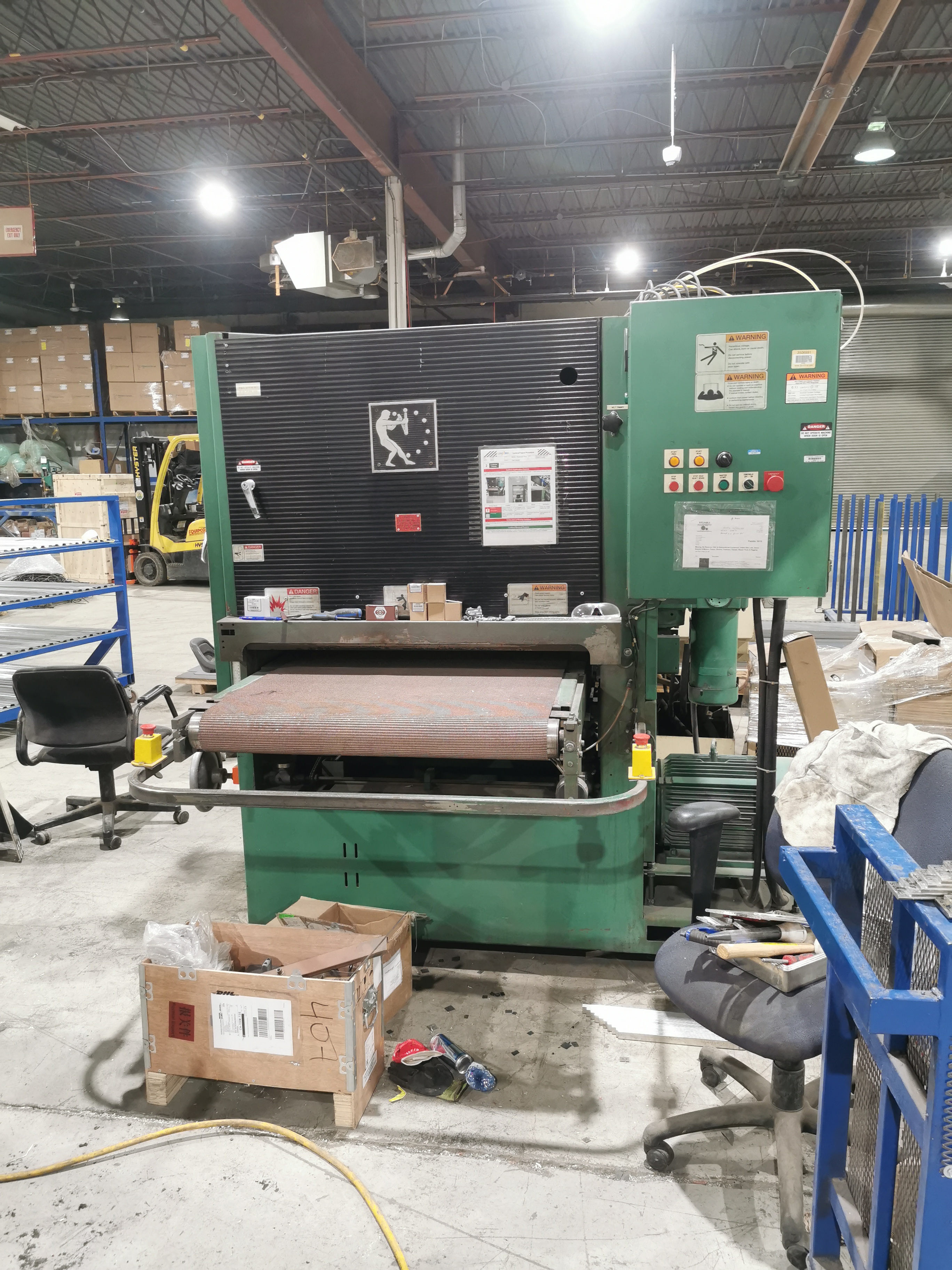 Timesaver 137-1HP/75 Deburring Machine(#4252)