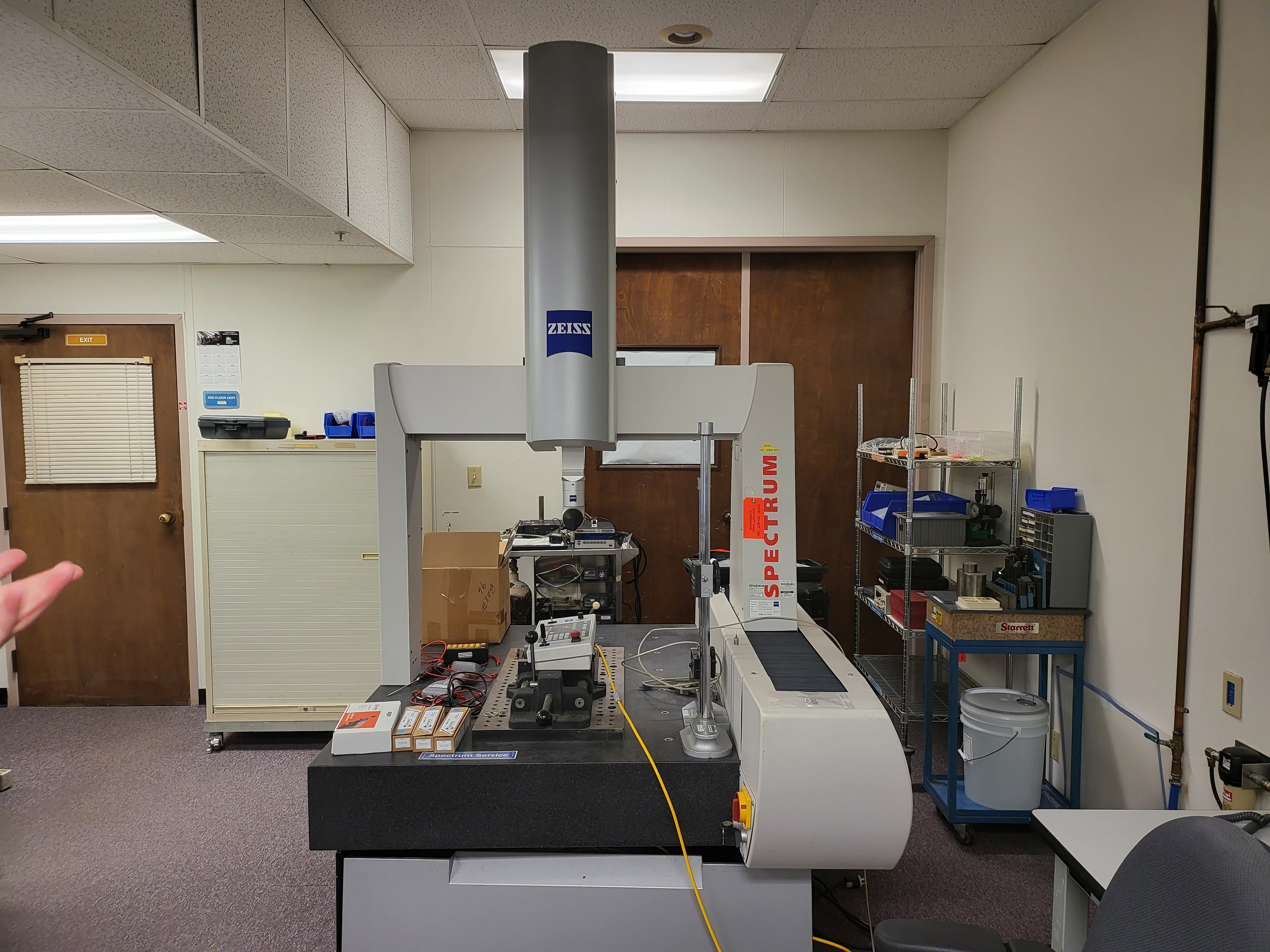 2003 Zeiss Spectrum 7/10/6 RDS Bridge Type Coordinate Measuring Machine ...