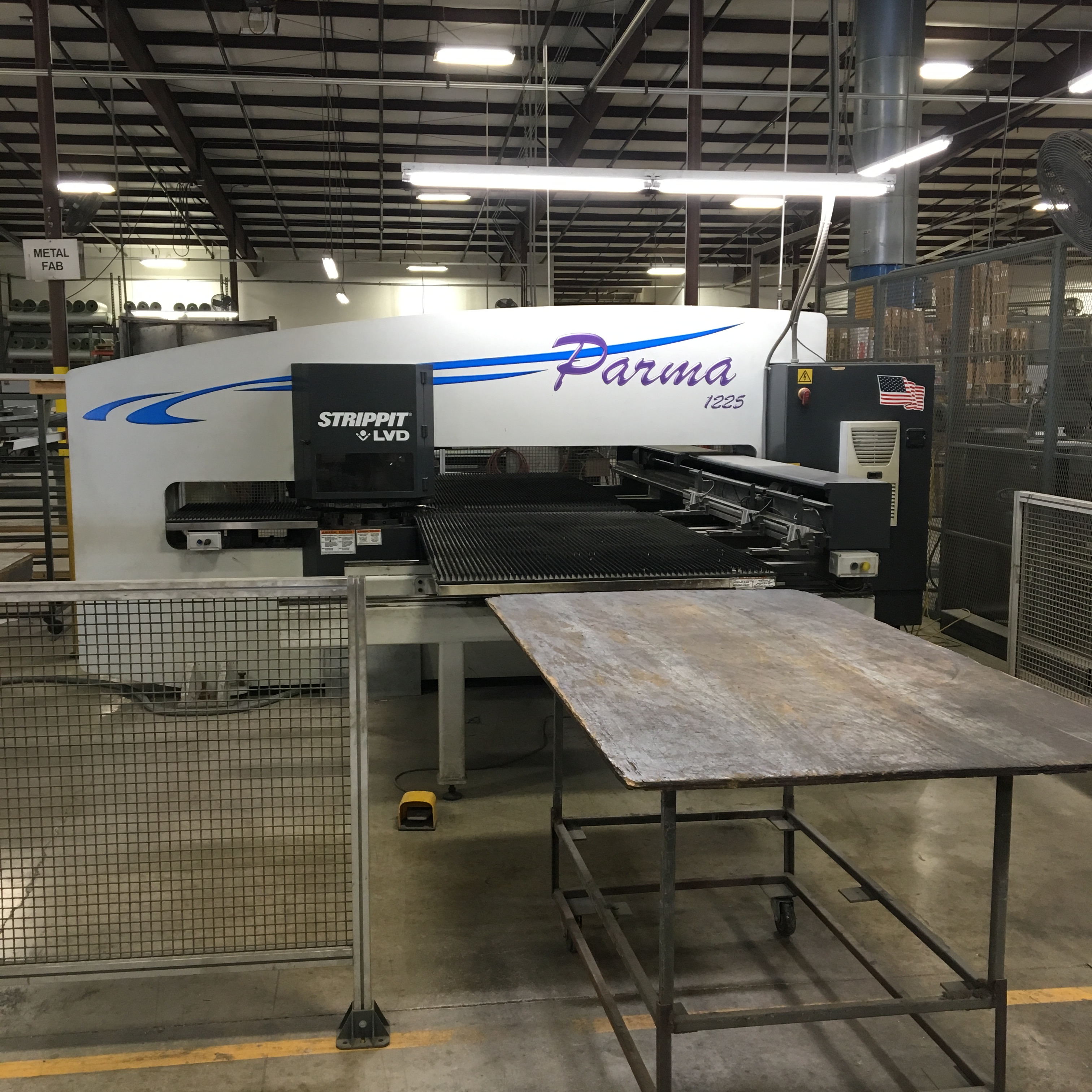 2006 Strippit P1225 CNC Turret Punching System (#4274)