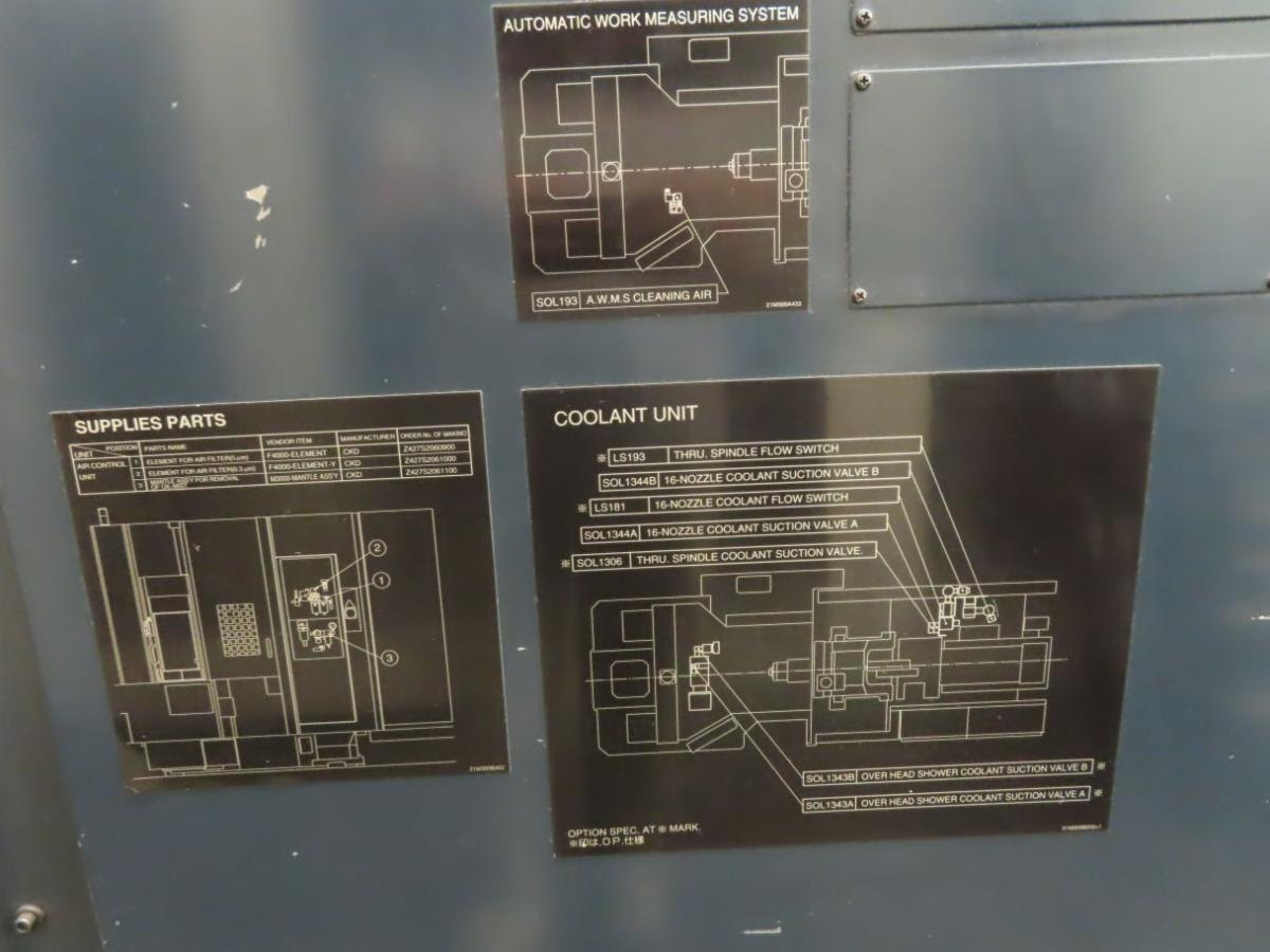 2002 Makino A55-E Horizontal Machining Center (#4299)