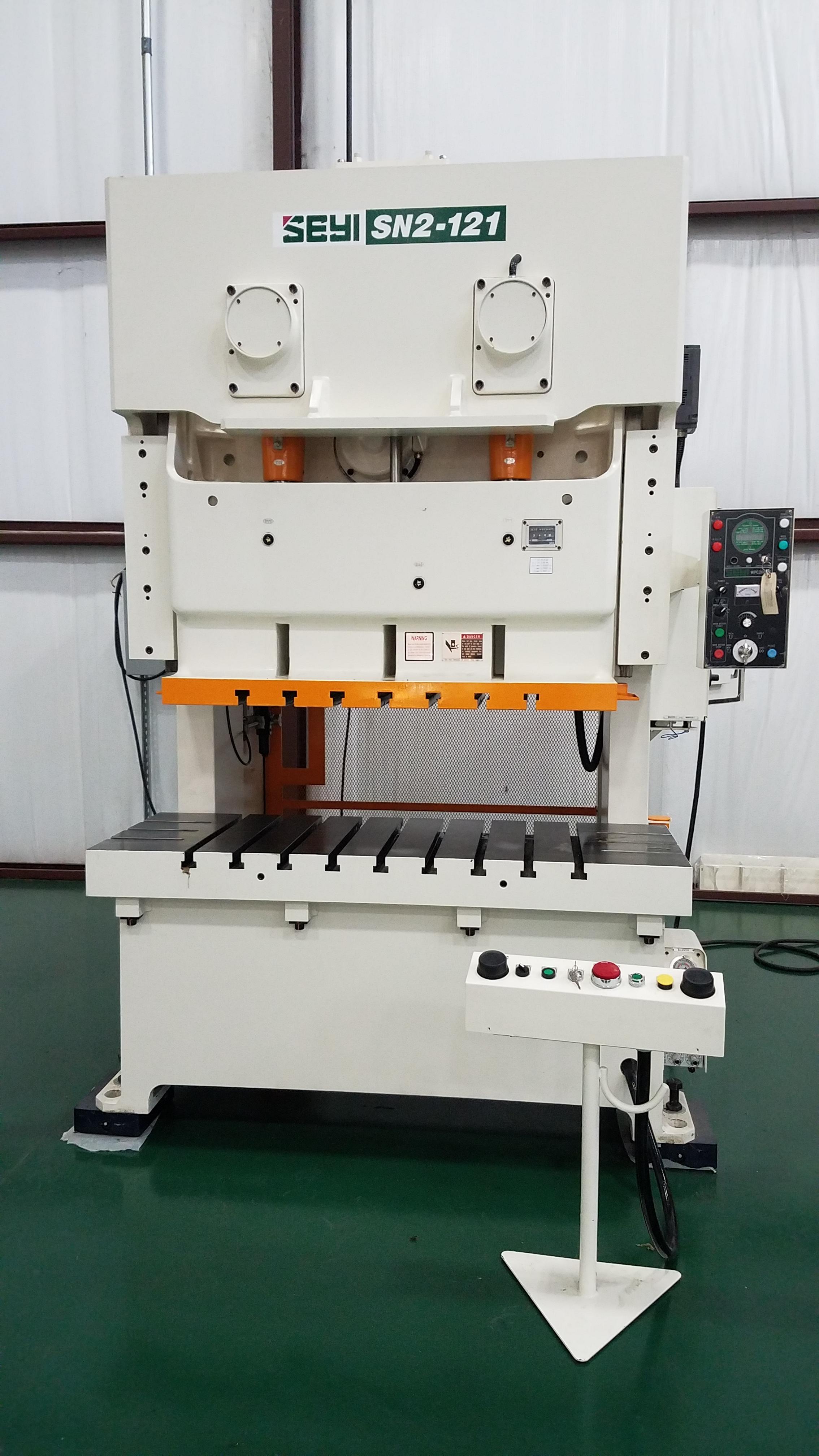 Seyi 121 Ton 2-Point Punch Press (#4321)