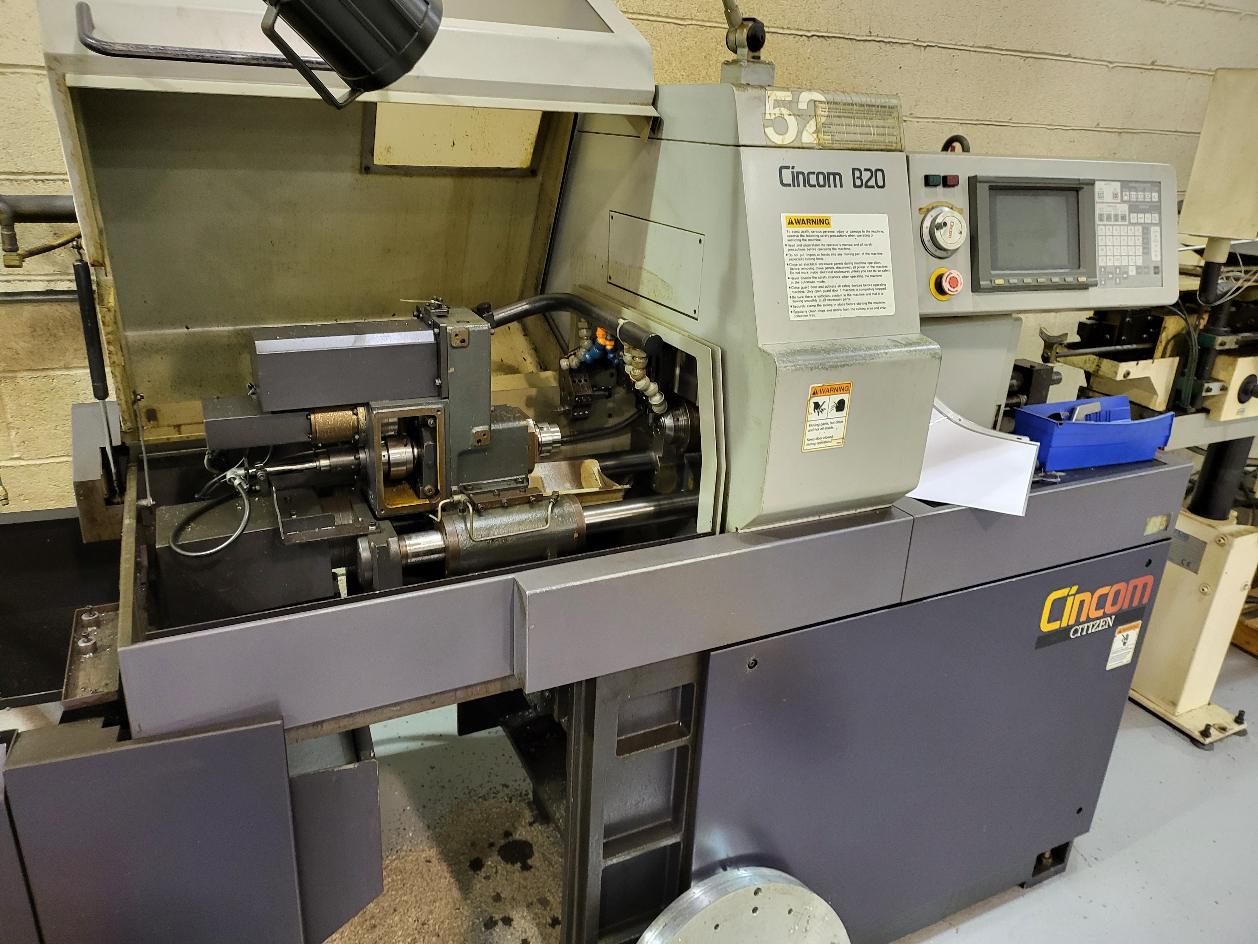 1997 Cincom Citizen B20 Screw Machine (#4403)