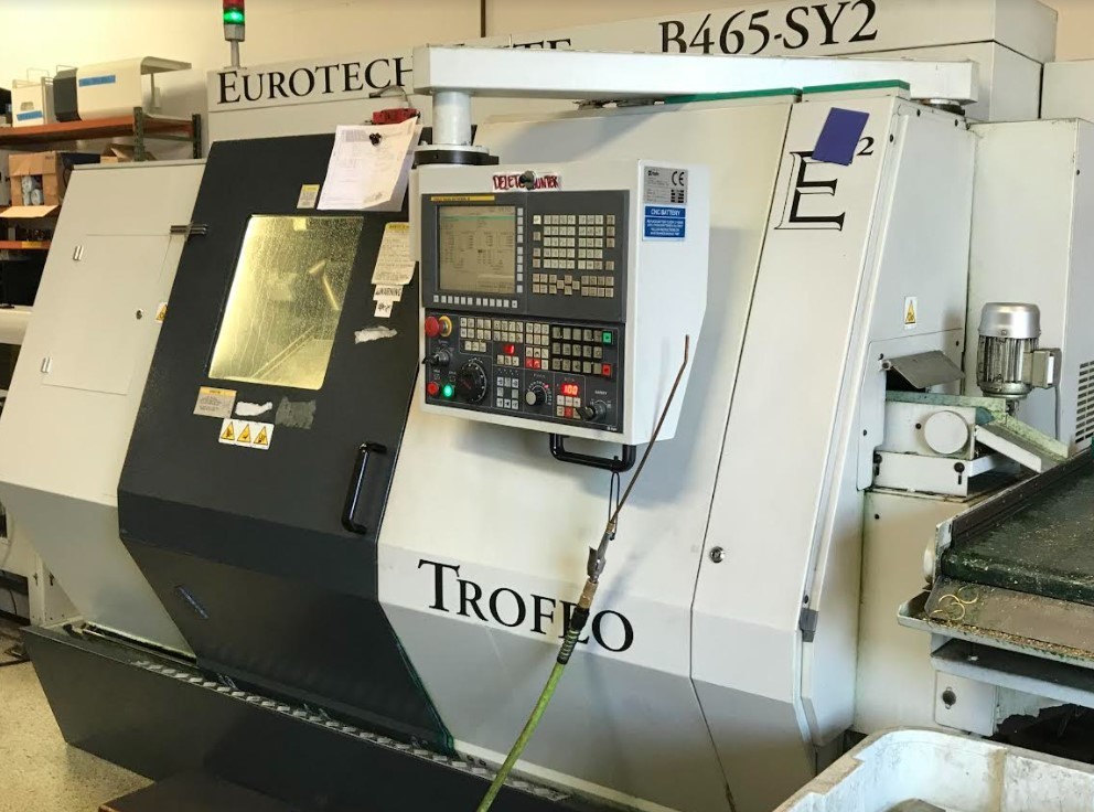 2013 Eurotech B465 SY2 CNC Lathe (#4449)