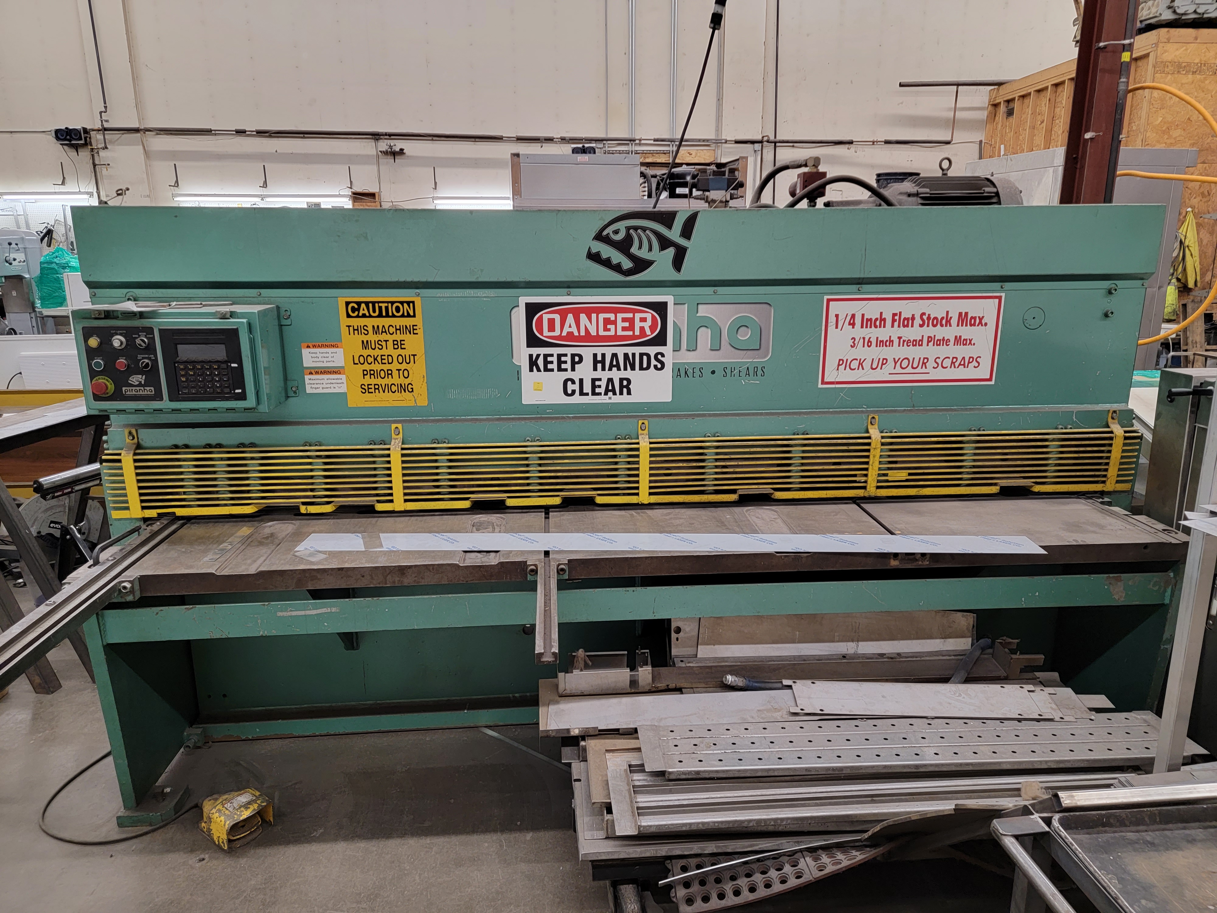 1997 Piranha M1/4-10 Shear (#4481)