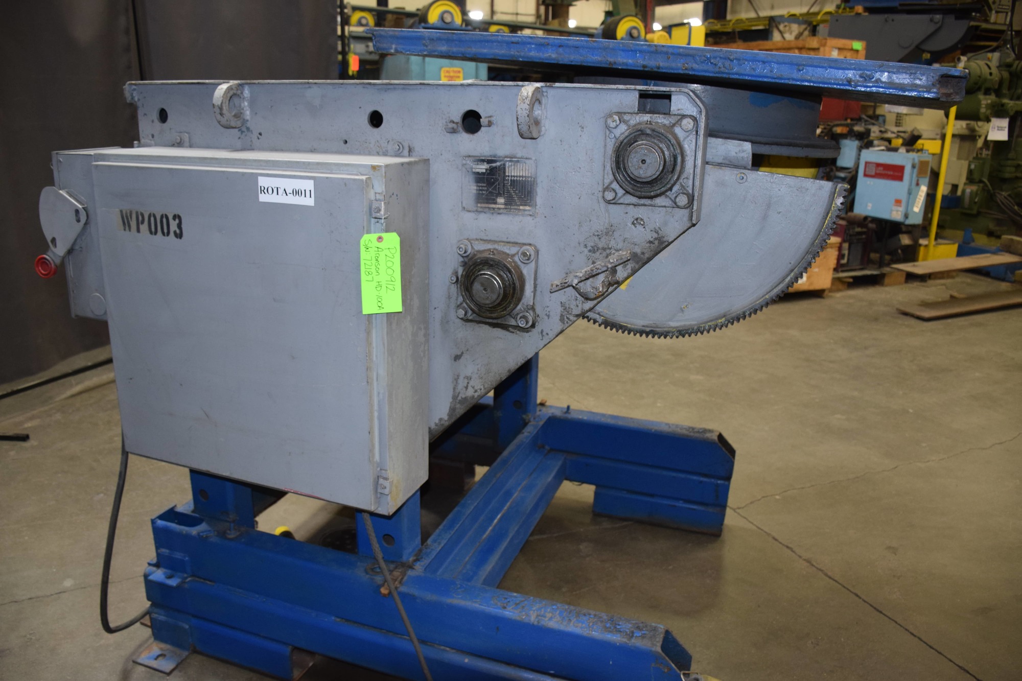 Koike Aronson Model HD-100A Welding Positioner (#4493)