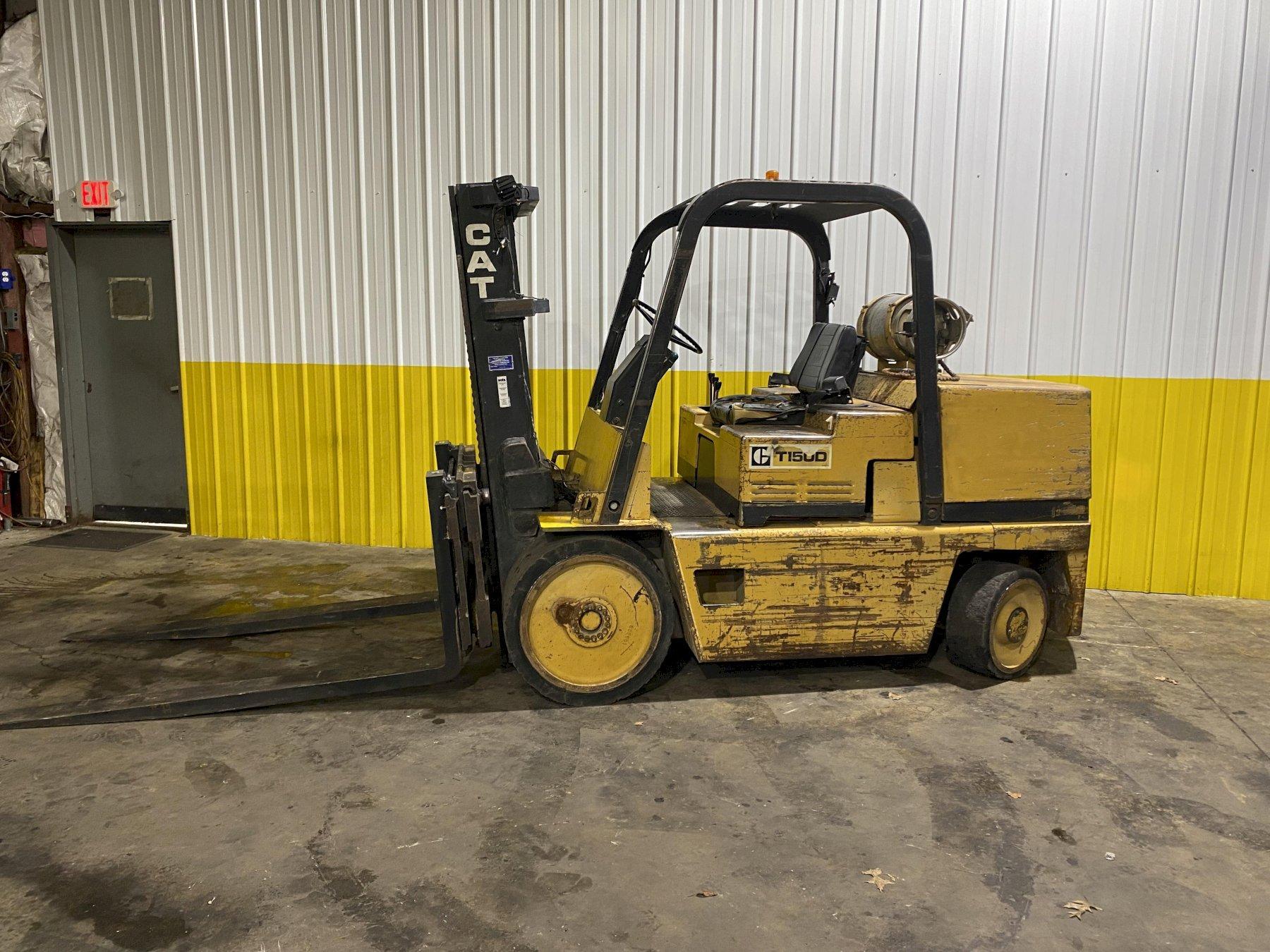 CAT T150D 15K LBS Forklift (#4494)