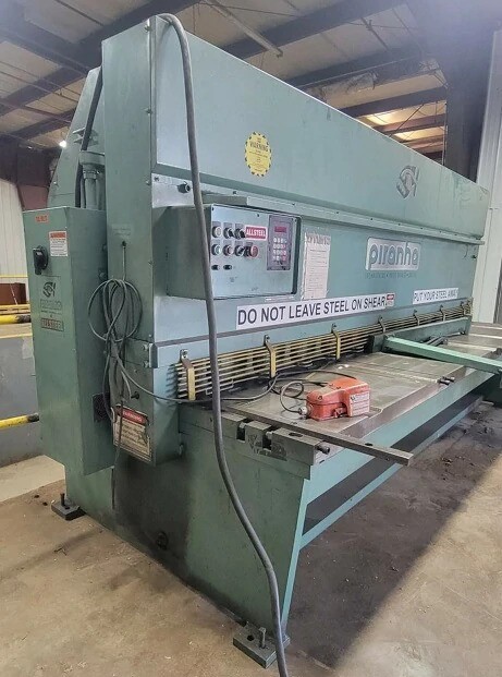 2000 Piranha 1/4-12 Hydraulic Shear (#4499)