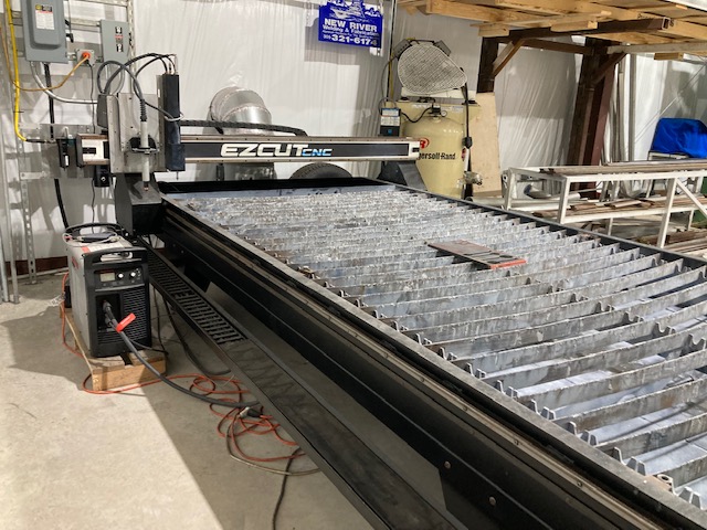 2017 EZ Cut 8000-HT-PM105 Plasma Cutter (#4516)