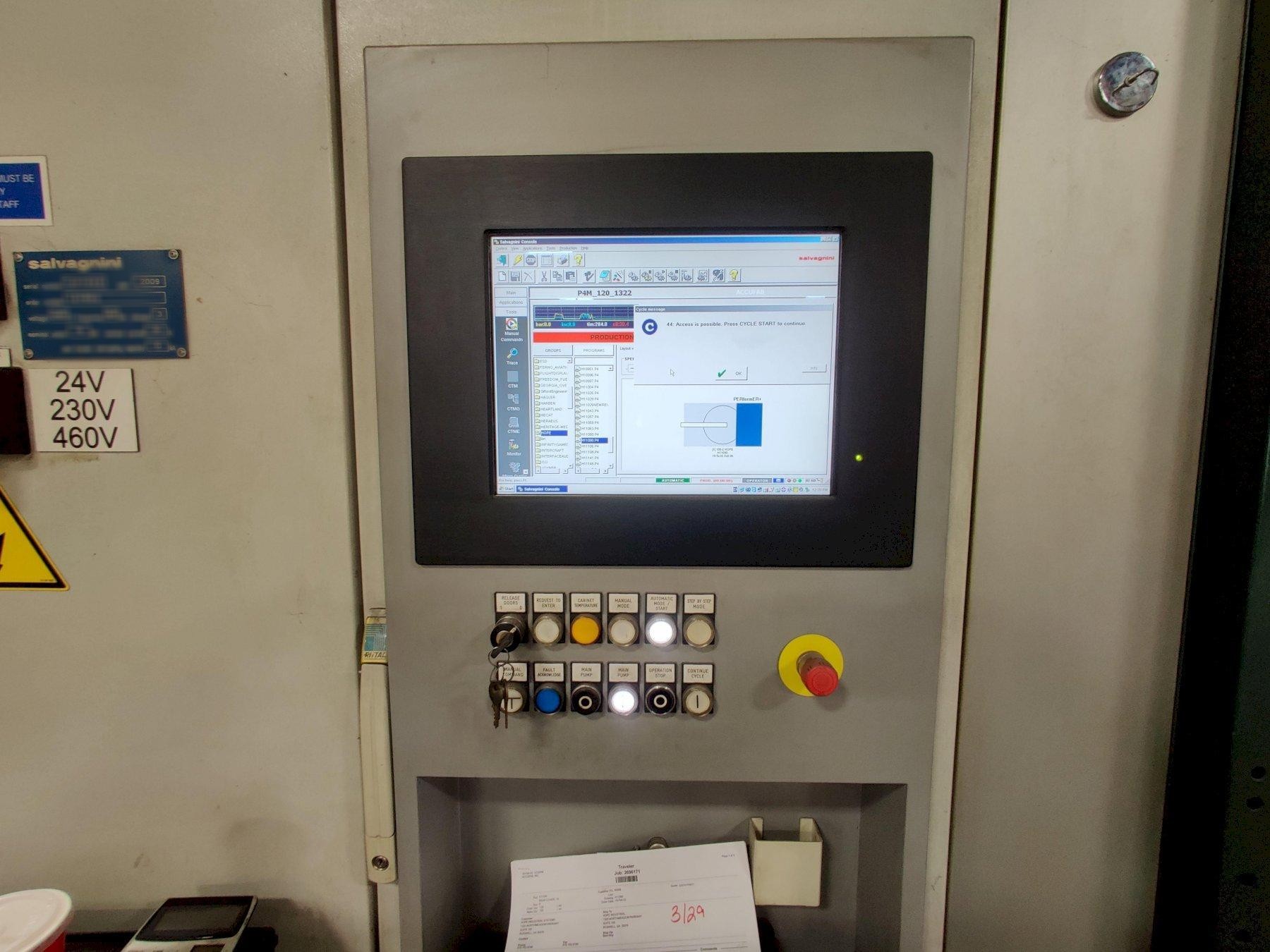 2009 Salvagnini P2 Panel Bender (#4569)