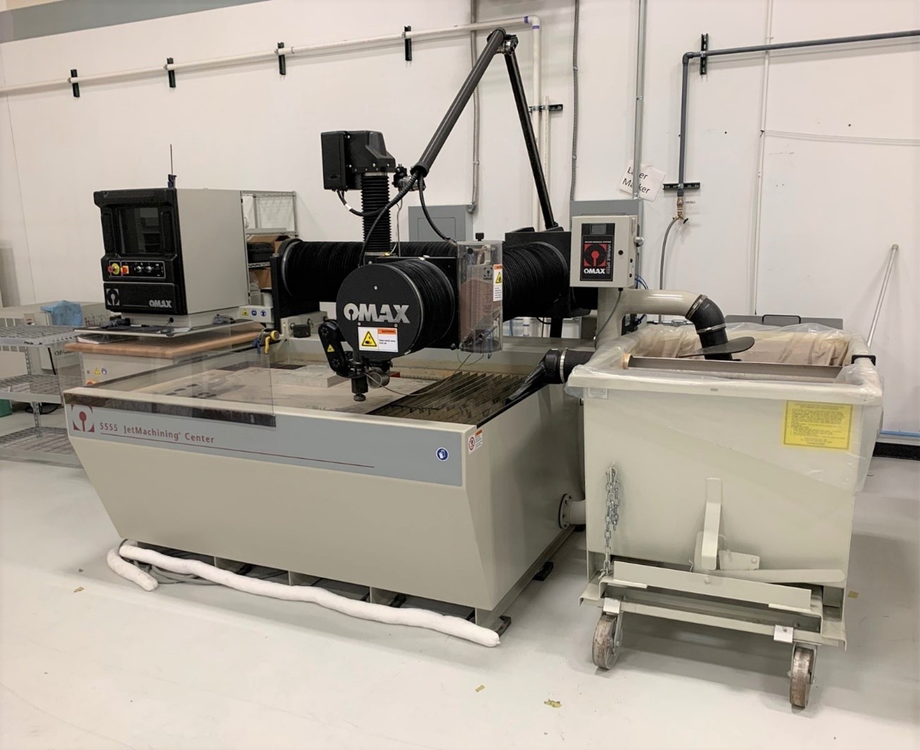 2018 Omax Jetmachining Center 555 Waterjet (#4576)